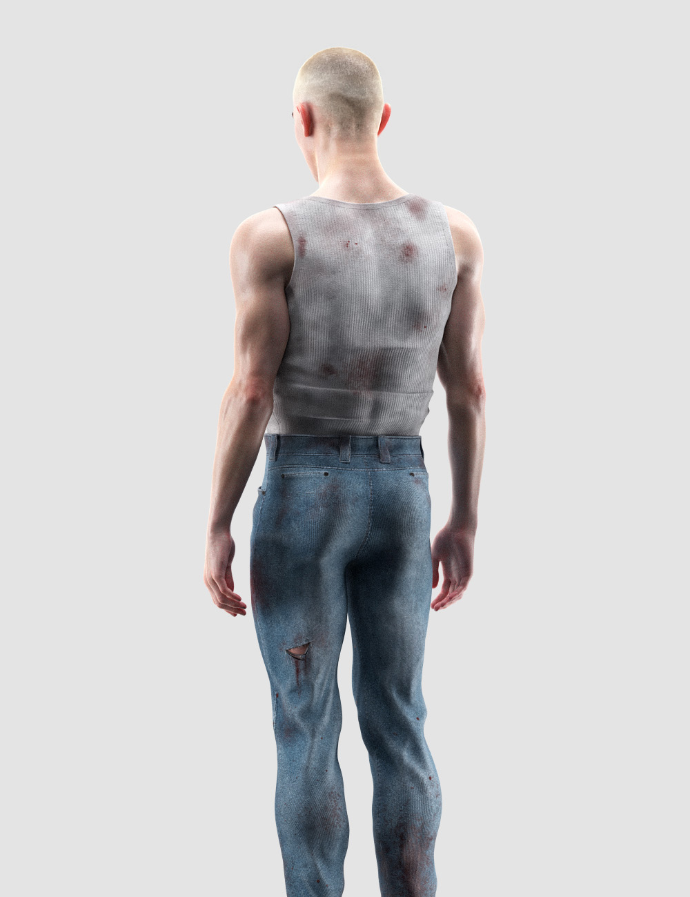 dForce Classic Tank Top Outfit Textures | Daz 3D