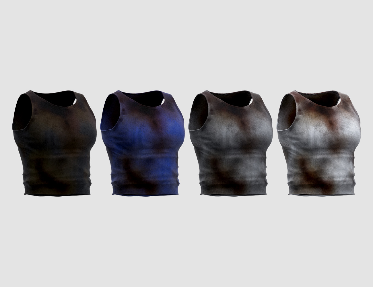 dForce Classic Tank Top Outfit Textures | Daz 3D