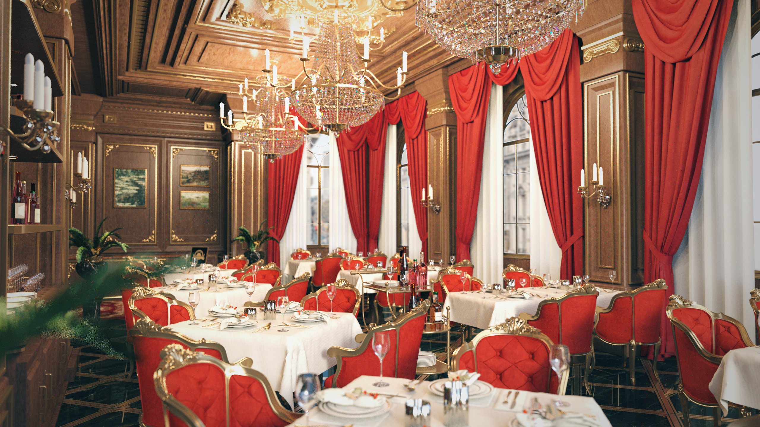 Luxury Casino Restaurant | Daz 3D
