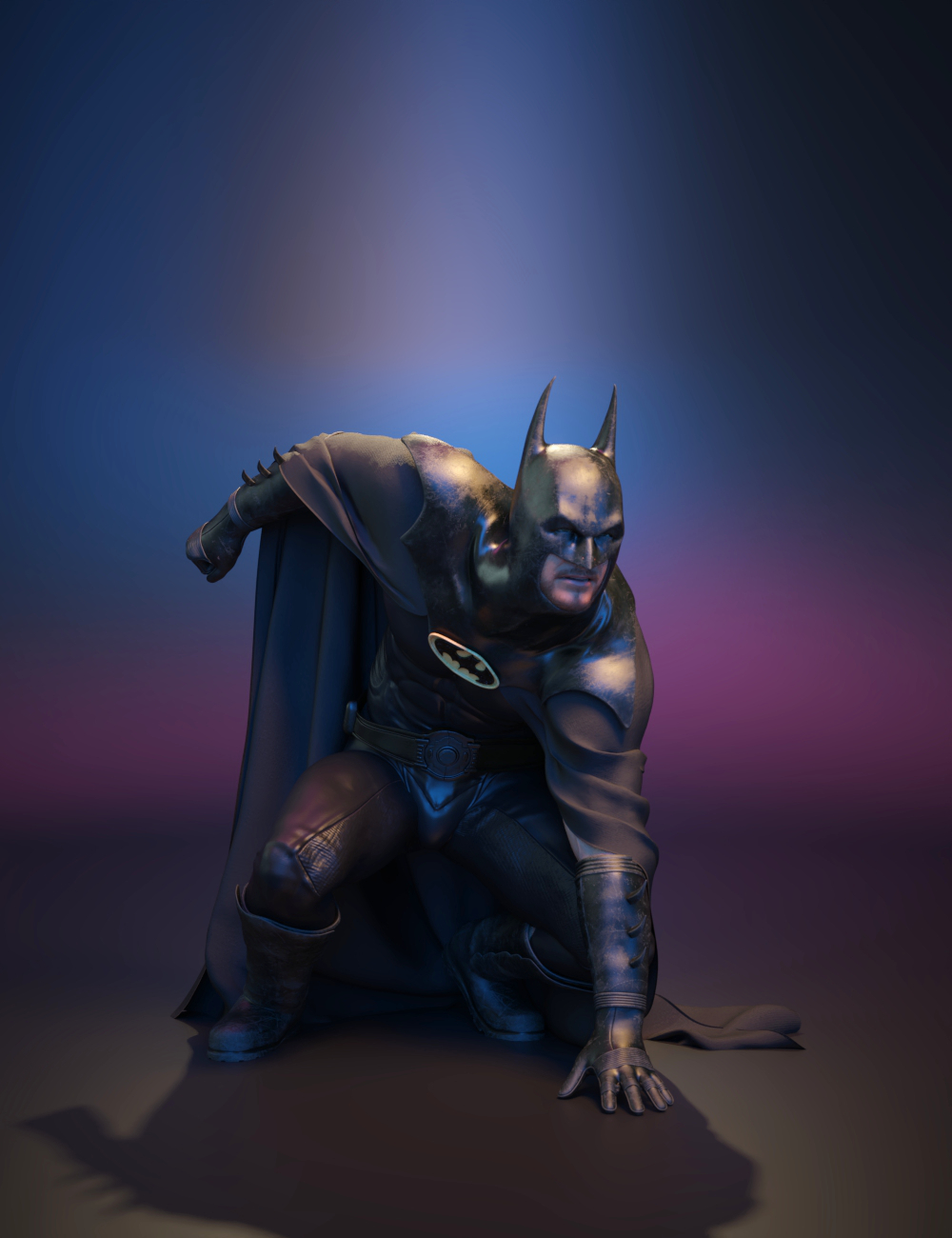 Classic Hero Poses for Thomas 9 | Daz 3D