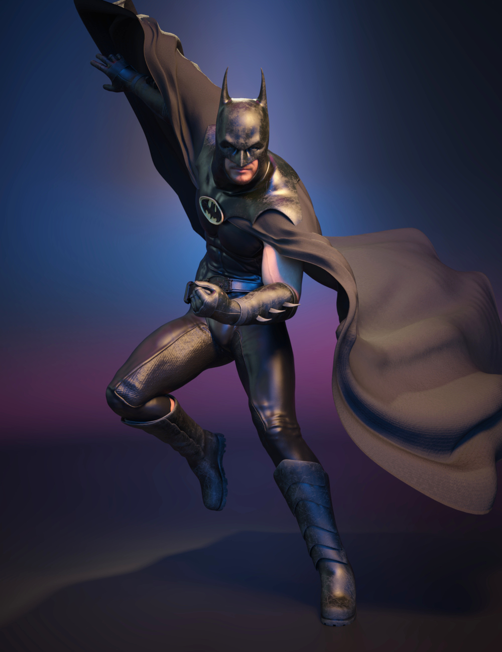 Classic Hero Poses for Thomas 9 | Daz 3D