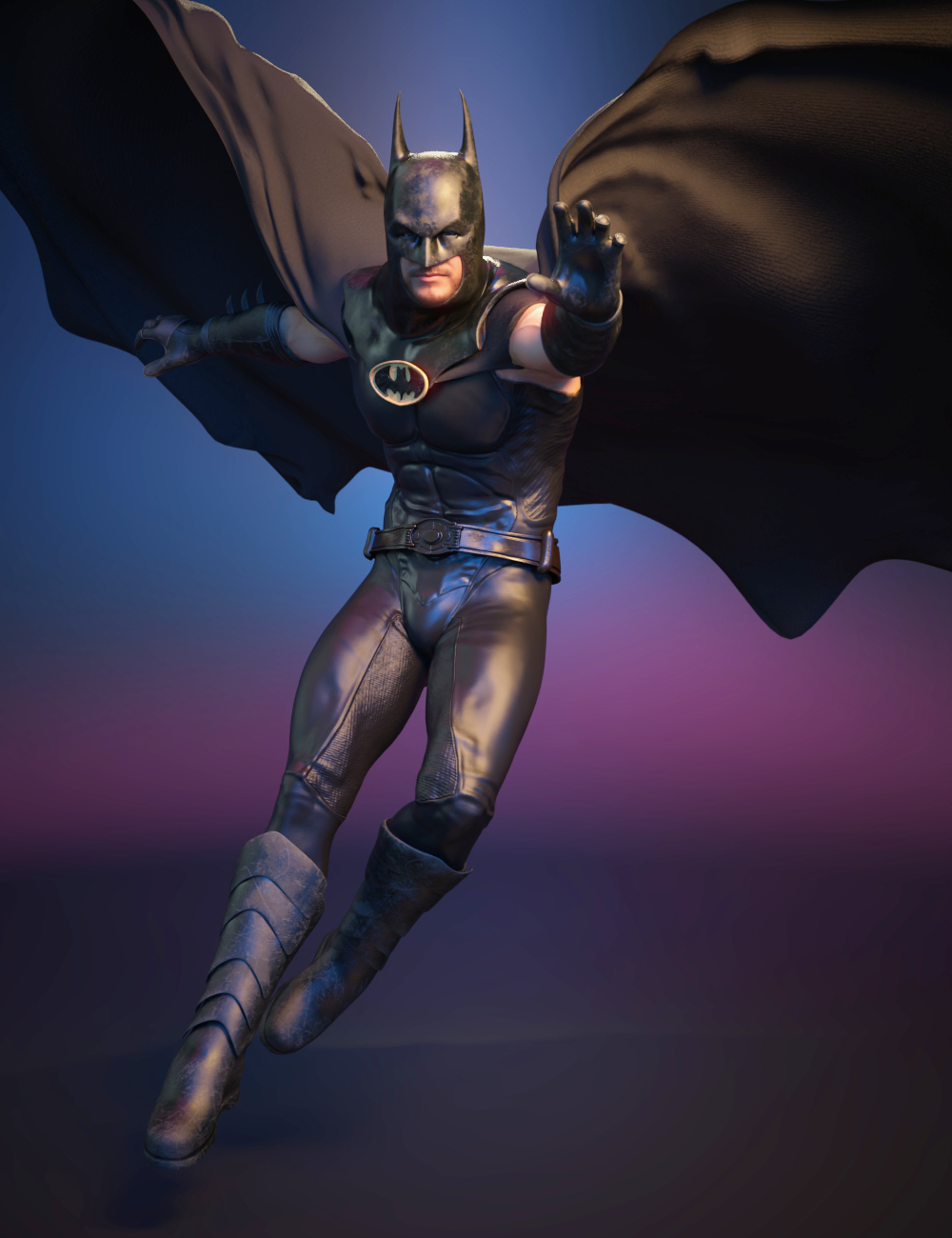 Classic Hero Poses for Thomas 9 | Daz 3D
