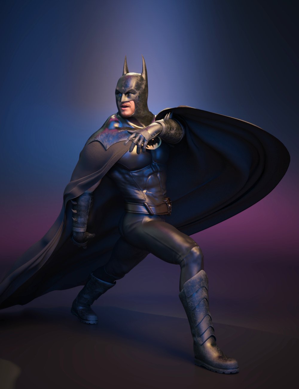 Classic Hero Poses for Thomas 9 | Daz 3D