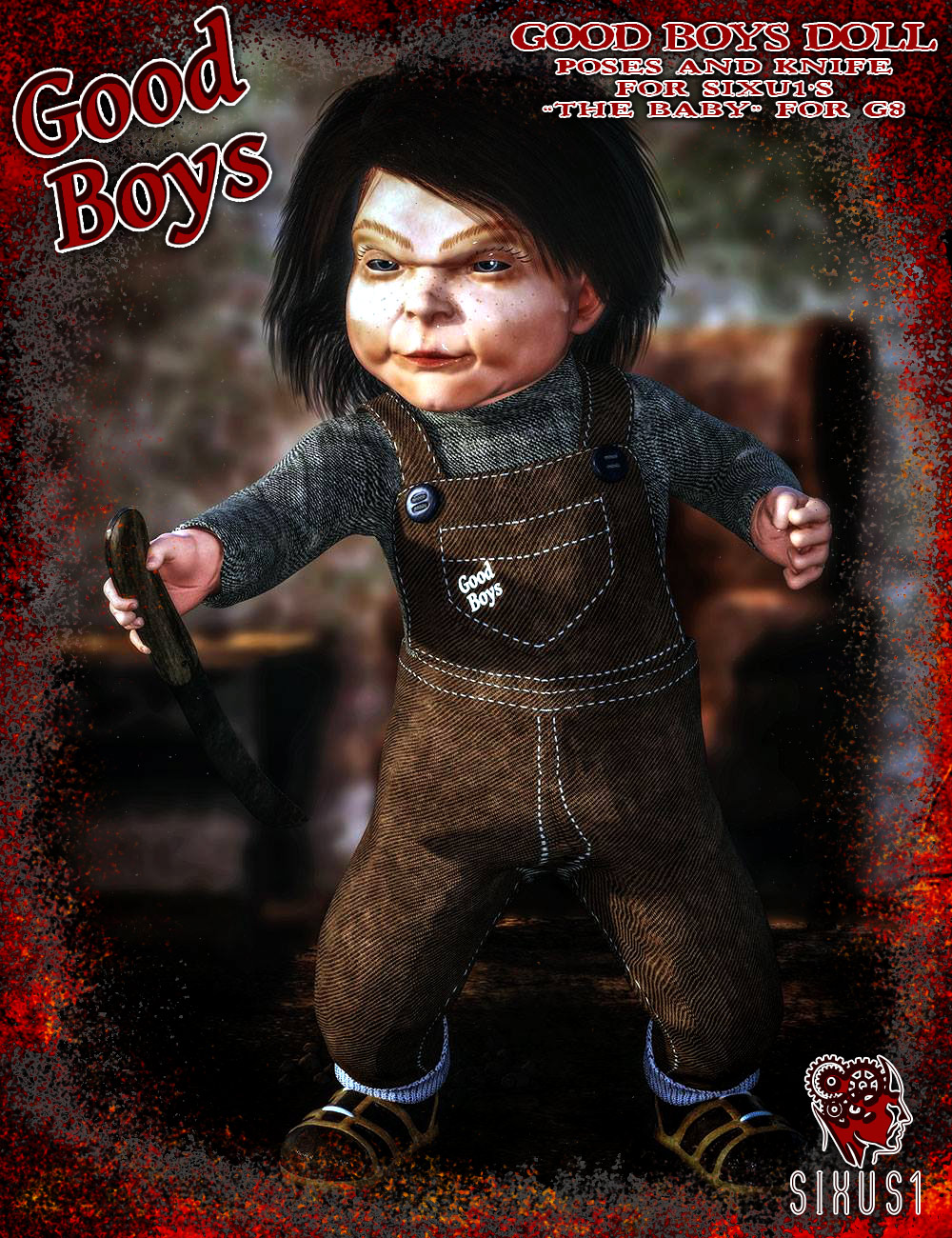 Good Boys Doll Mini Pose Pack | Daz 3D