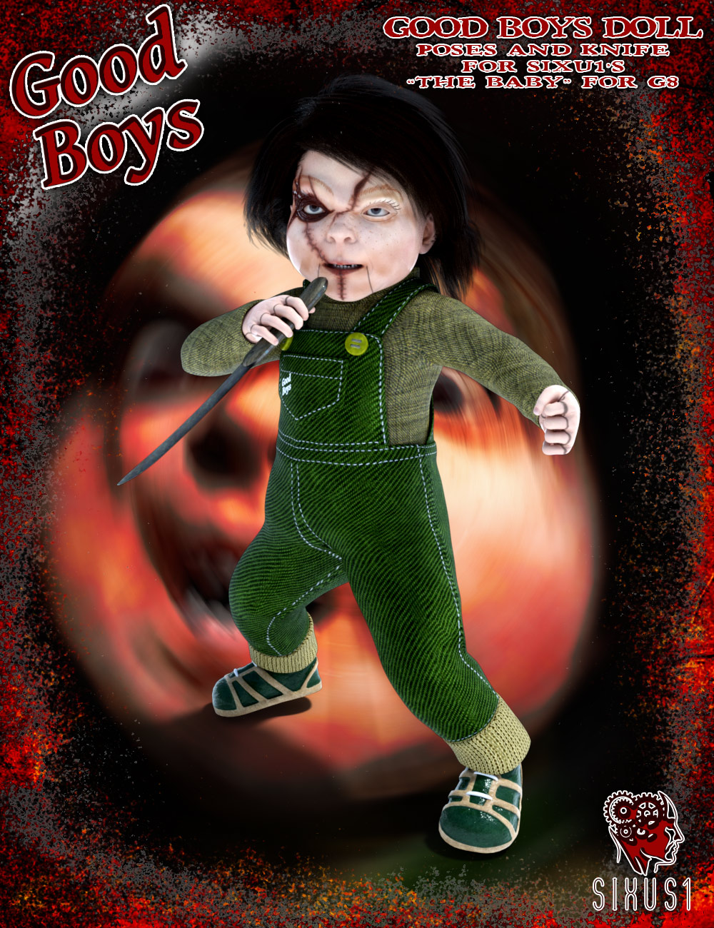 Good Boys Doll Mini Pose Pack | Daz 3D