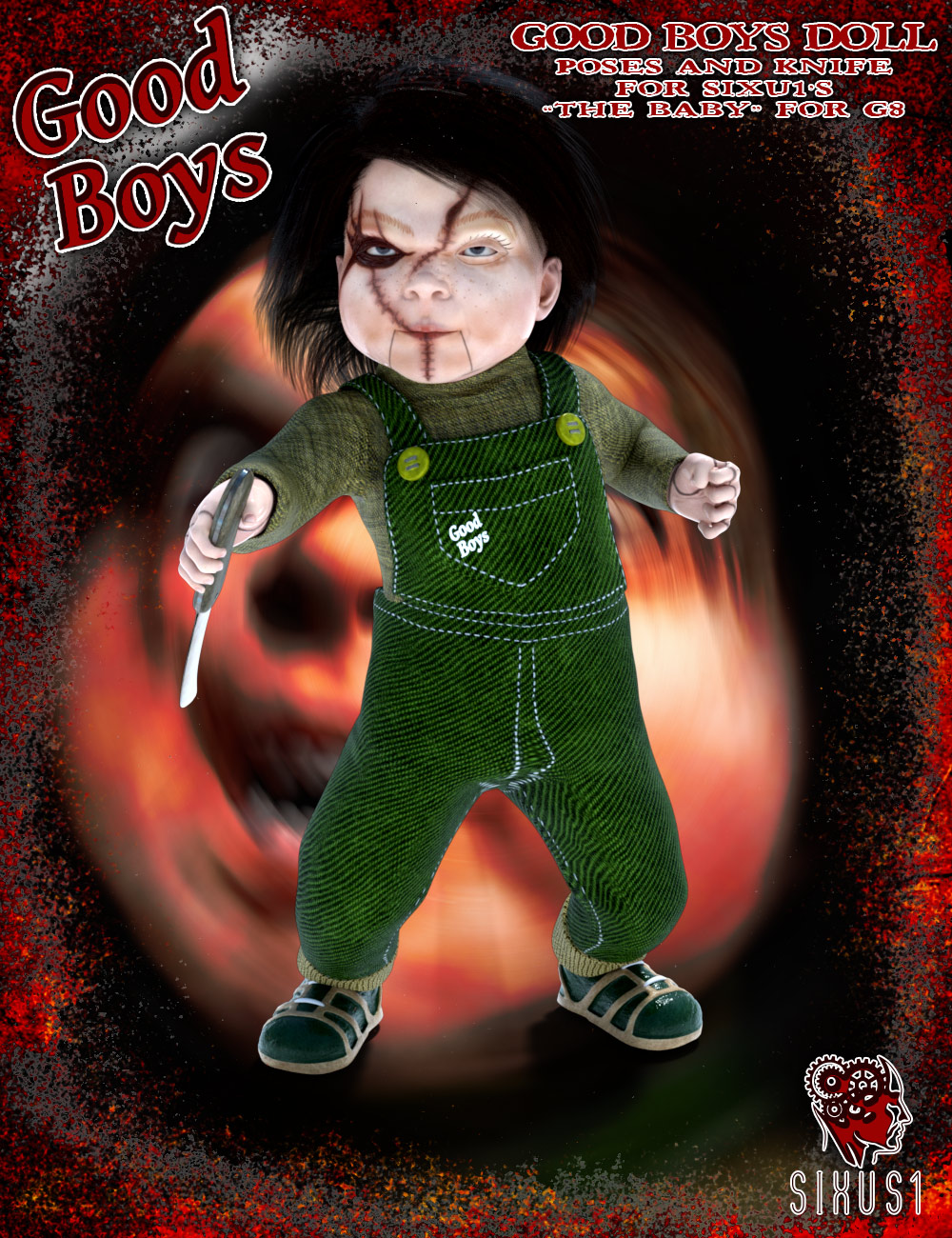 Good Boys Doll Mini Pose Pack | Daz 3D