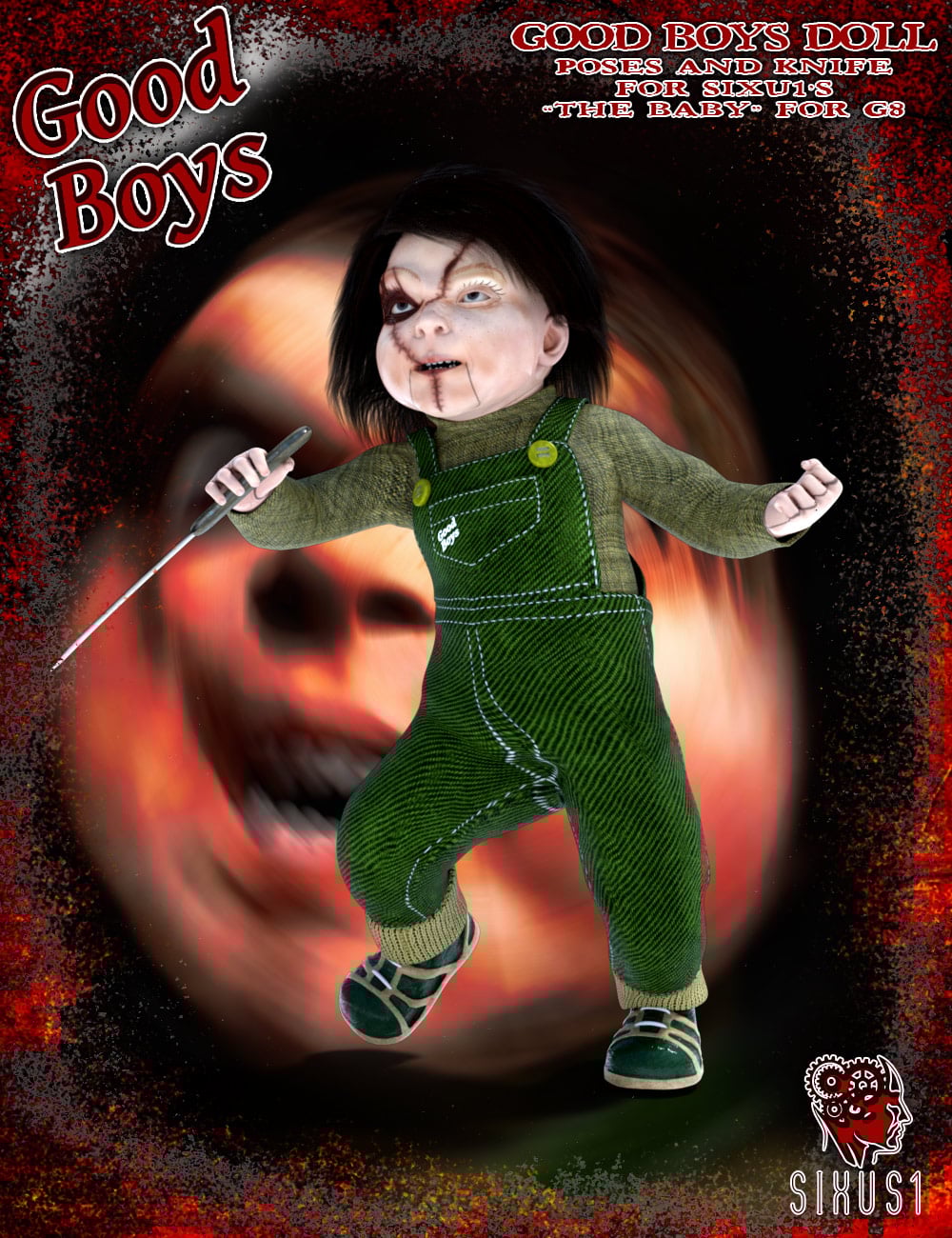 Good Boys Doll Mini Pose Pack | Daz 3D