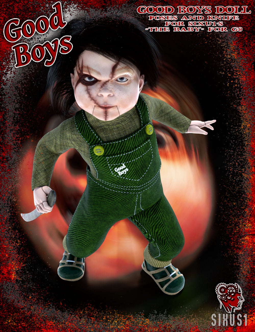 Good Boys Doll Mini Pose Pack | Daz 3D