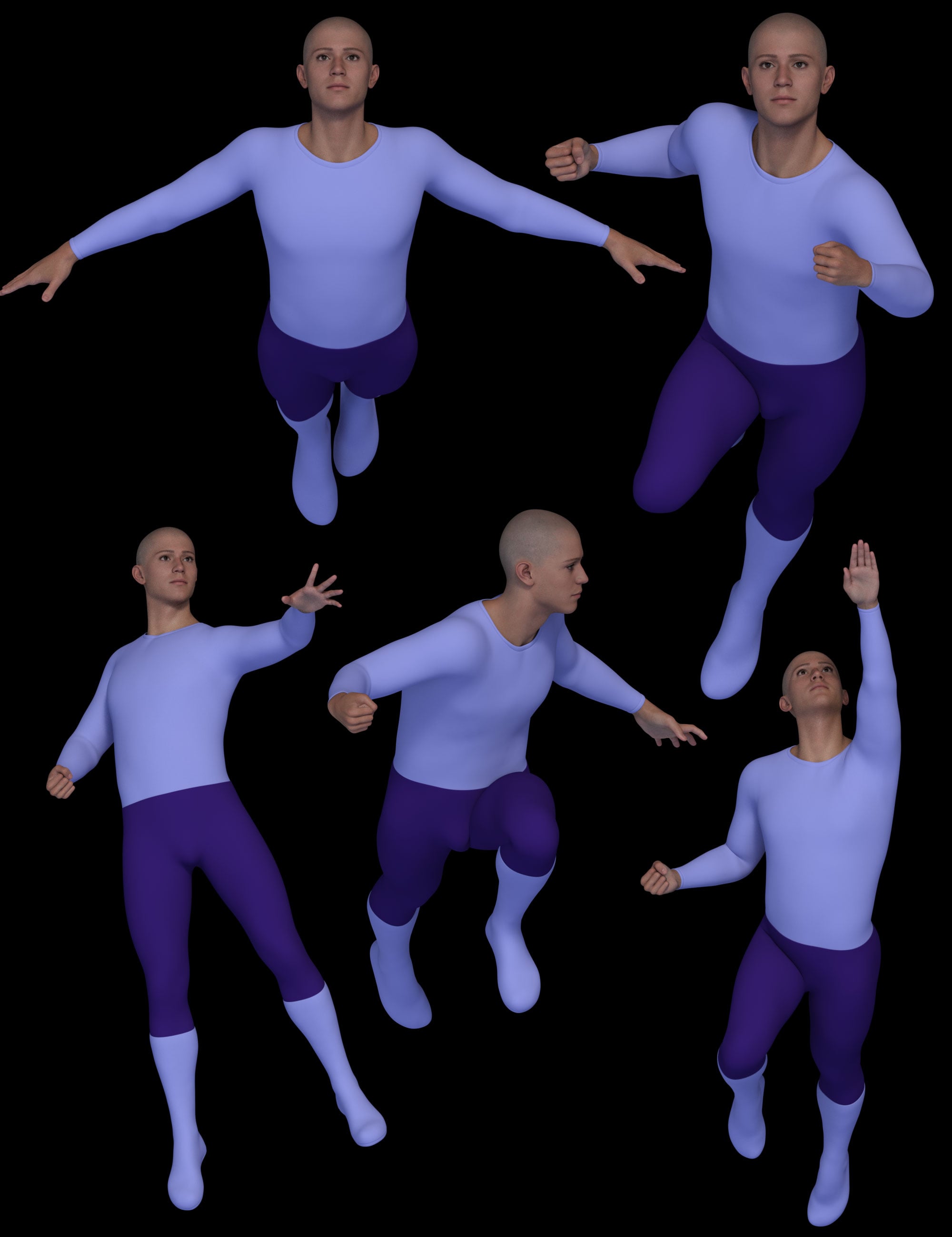 MightyMite Poses 003 Genesis 9 | Daz 3D