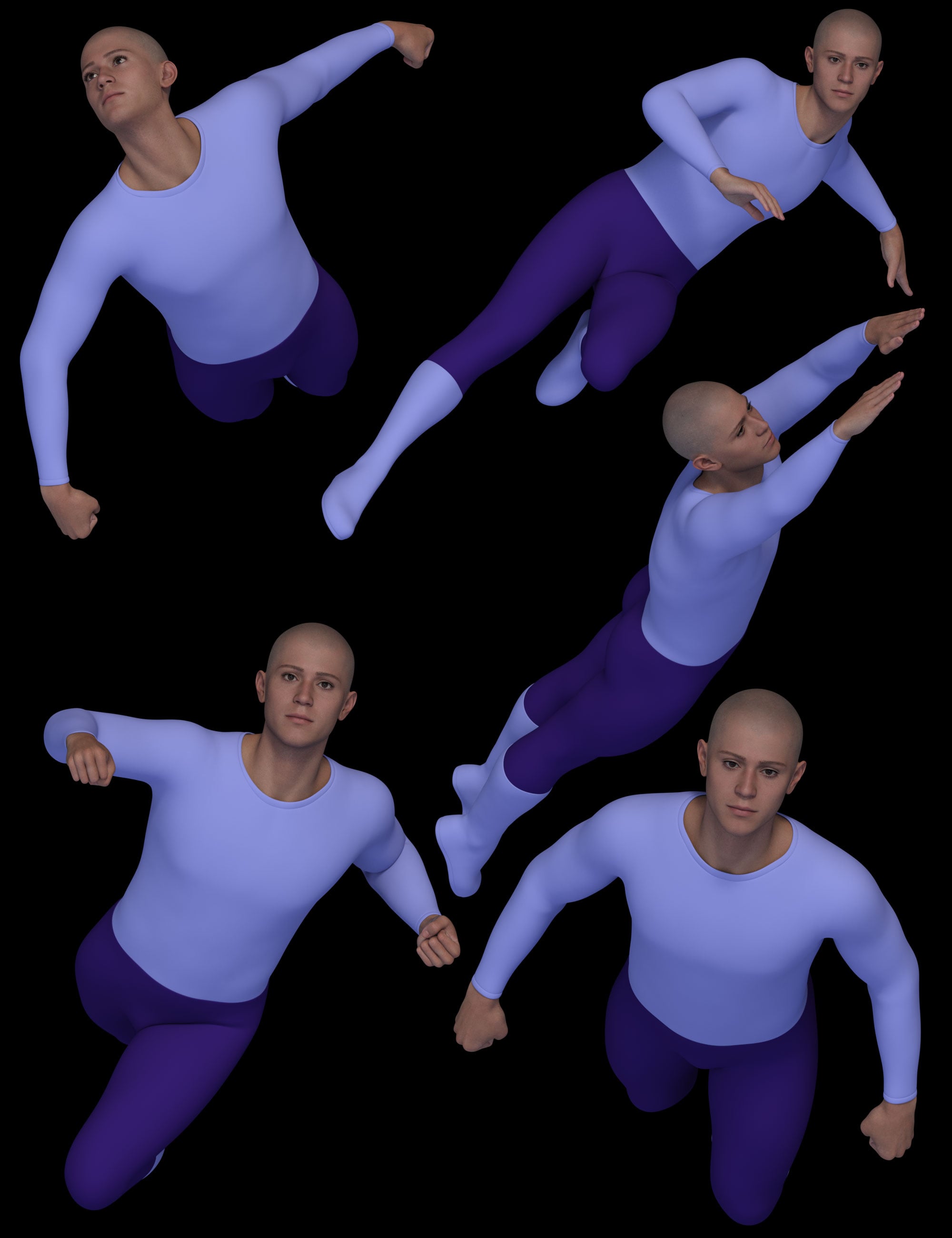 MightyMite Poses 003 Genesis 9 | Daz 3D