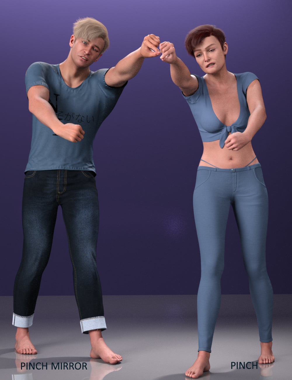 Getting Angry Poses and Expressions for Genesis 9 | Daz 3D