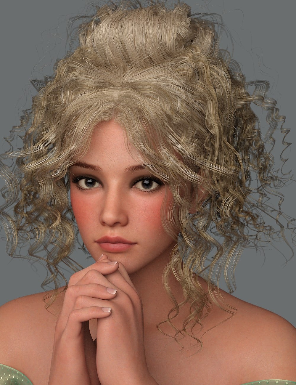 Colorbomb - Waterfall Hair Textures | Daz 3D