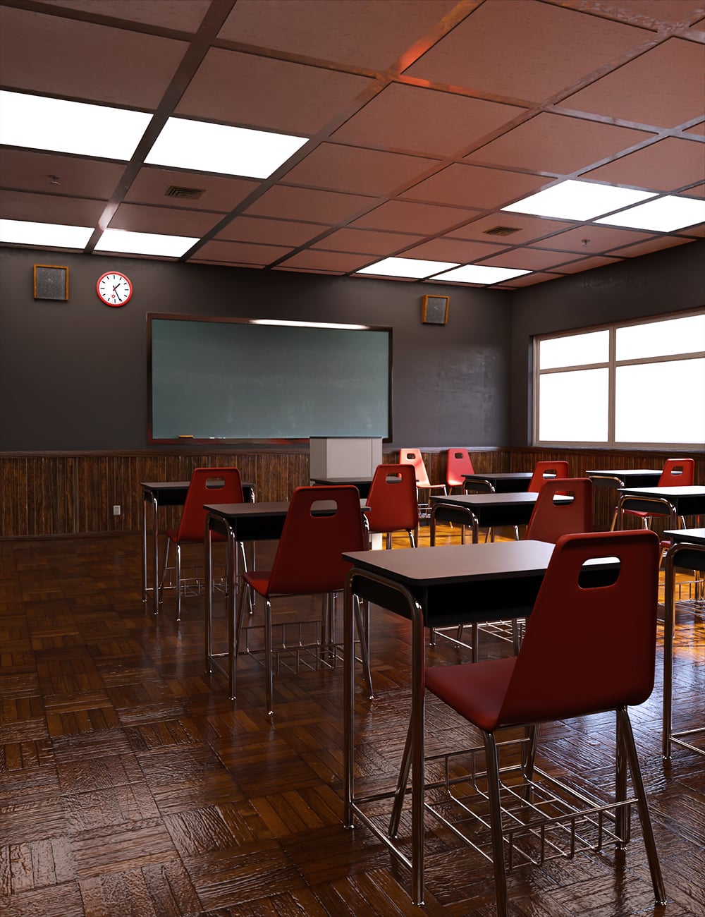 Summer Classroom | Daz 3D