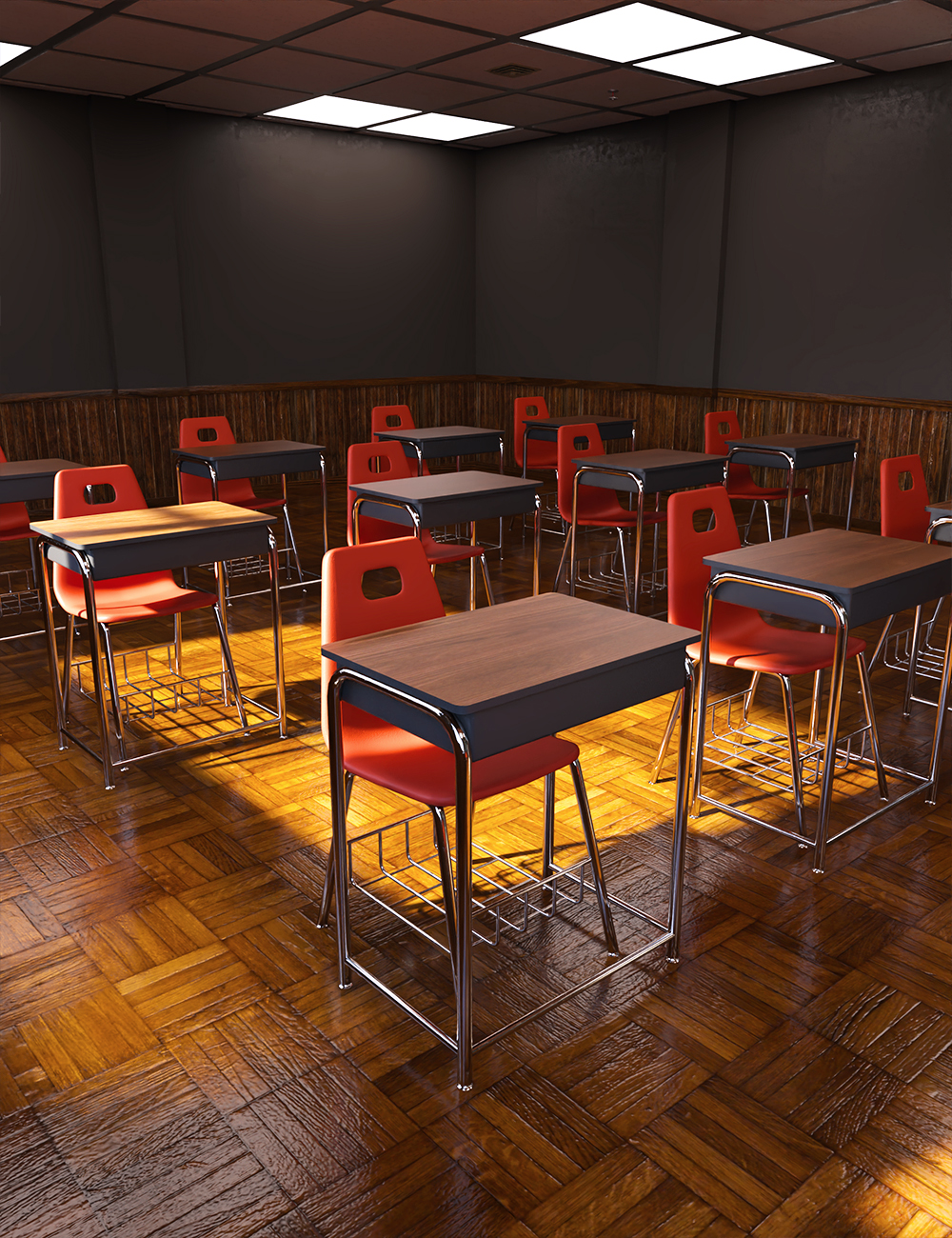 Summer Classroom | Daz 3D