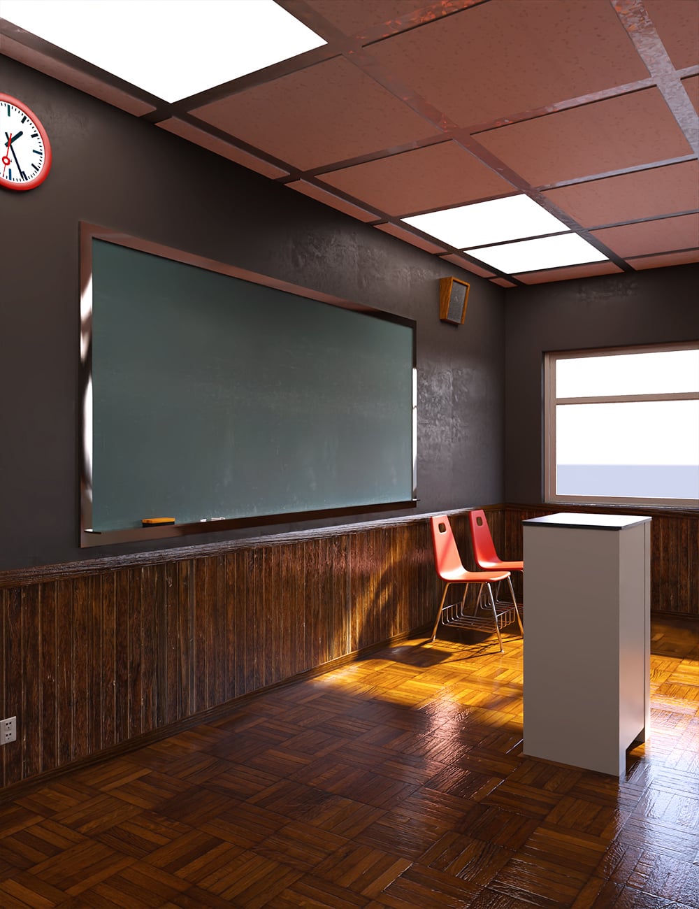 Summer Classroom | Daz 3D