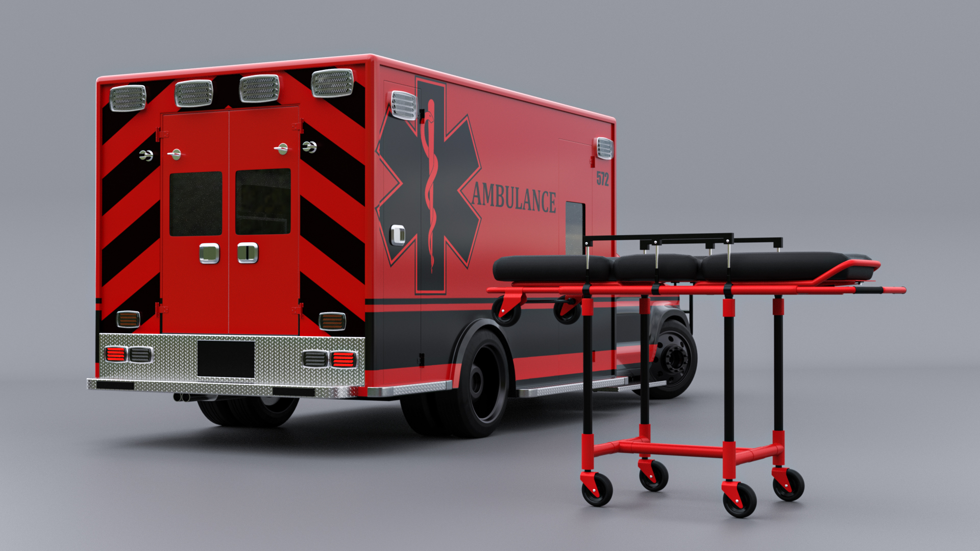Hauler Z350 Ambulance | Daz 3D