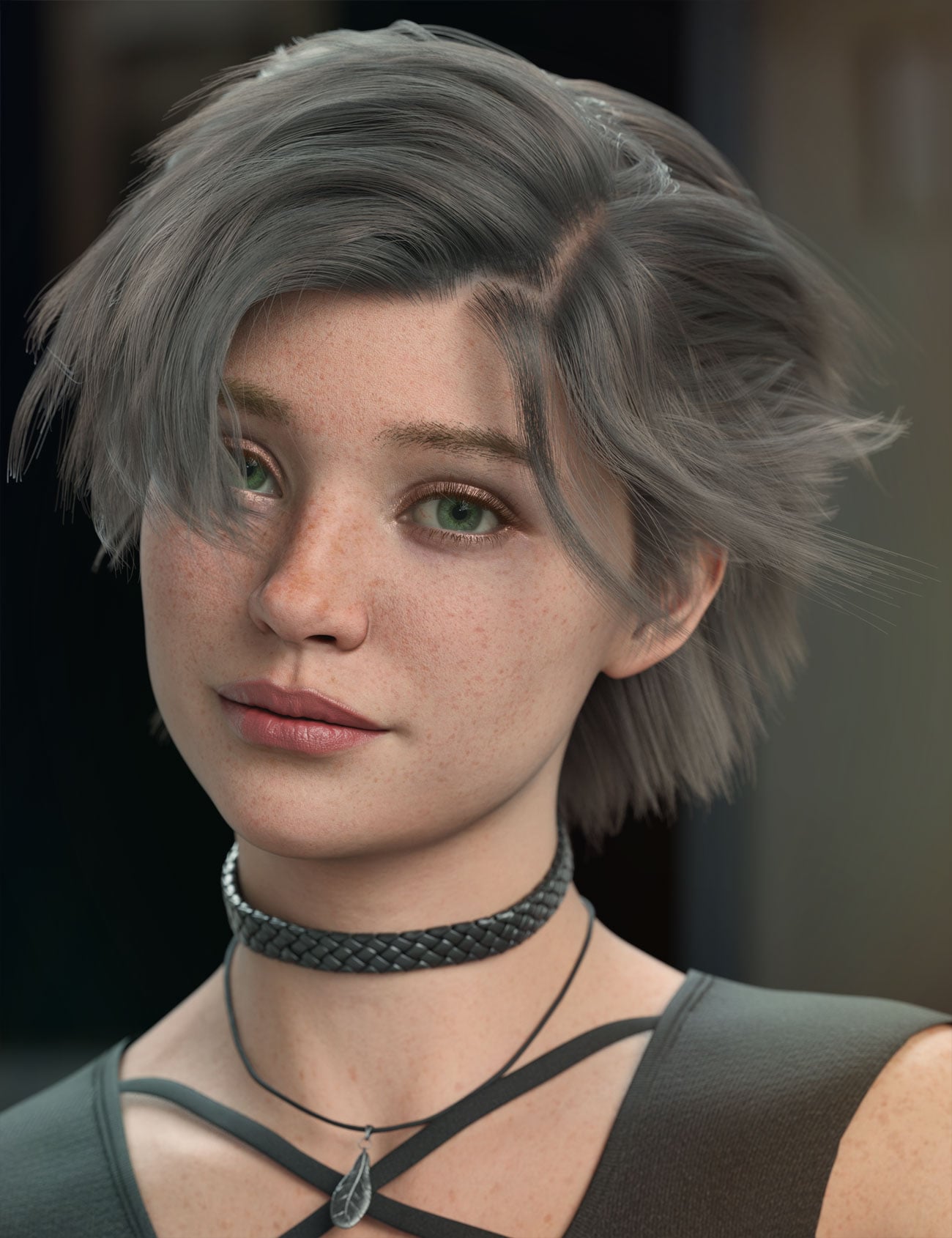 dForce Kyler Hair for Genesis 9 | Daz 3D