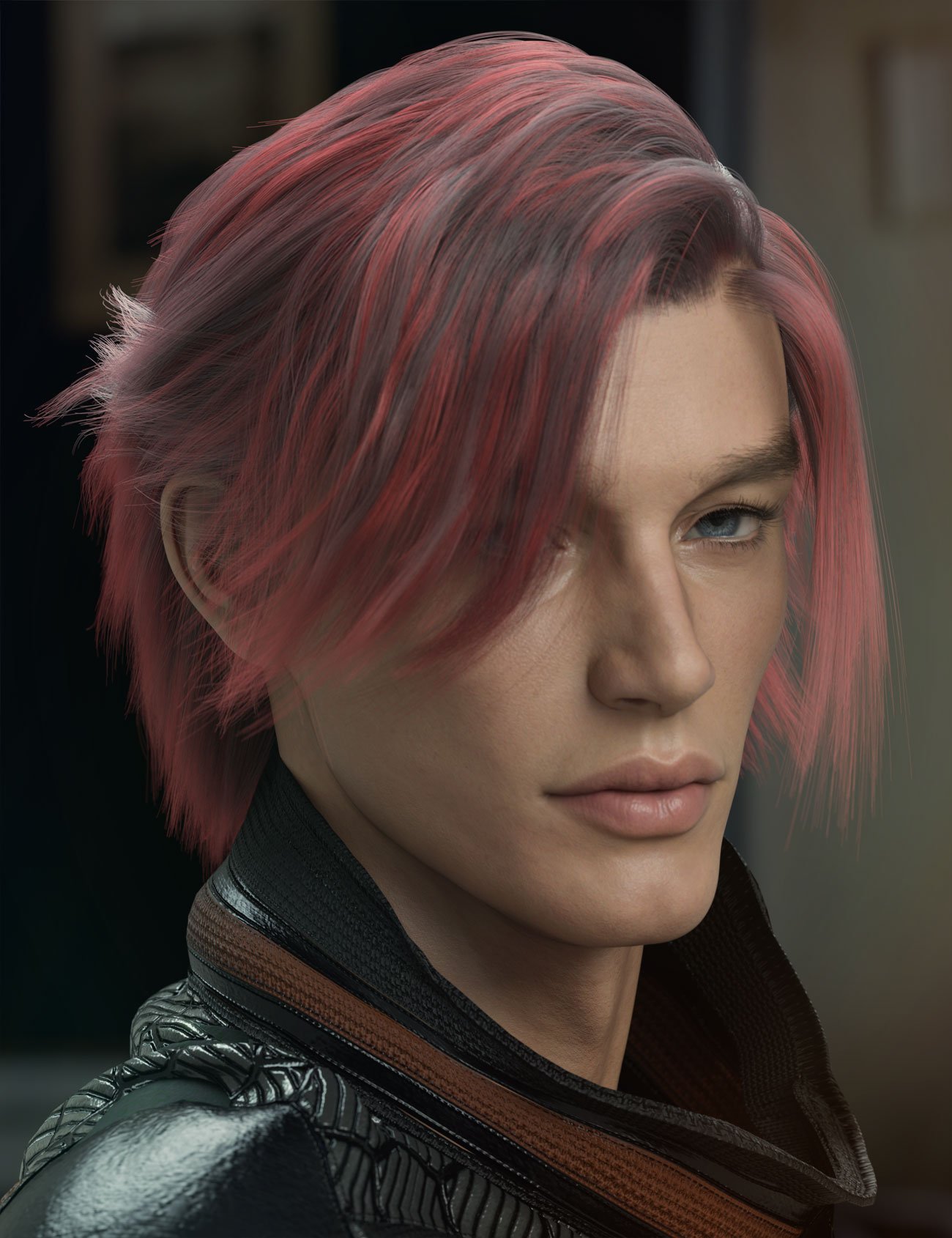 Dforce Kyler Hair For Genesis 9 Daz 3d