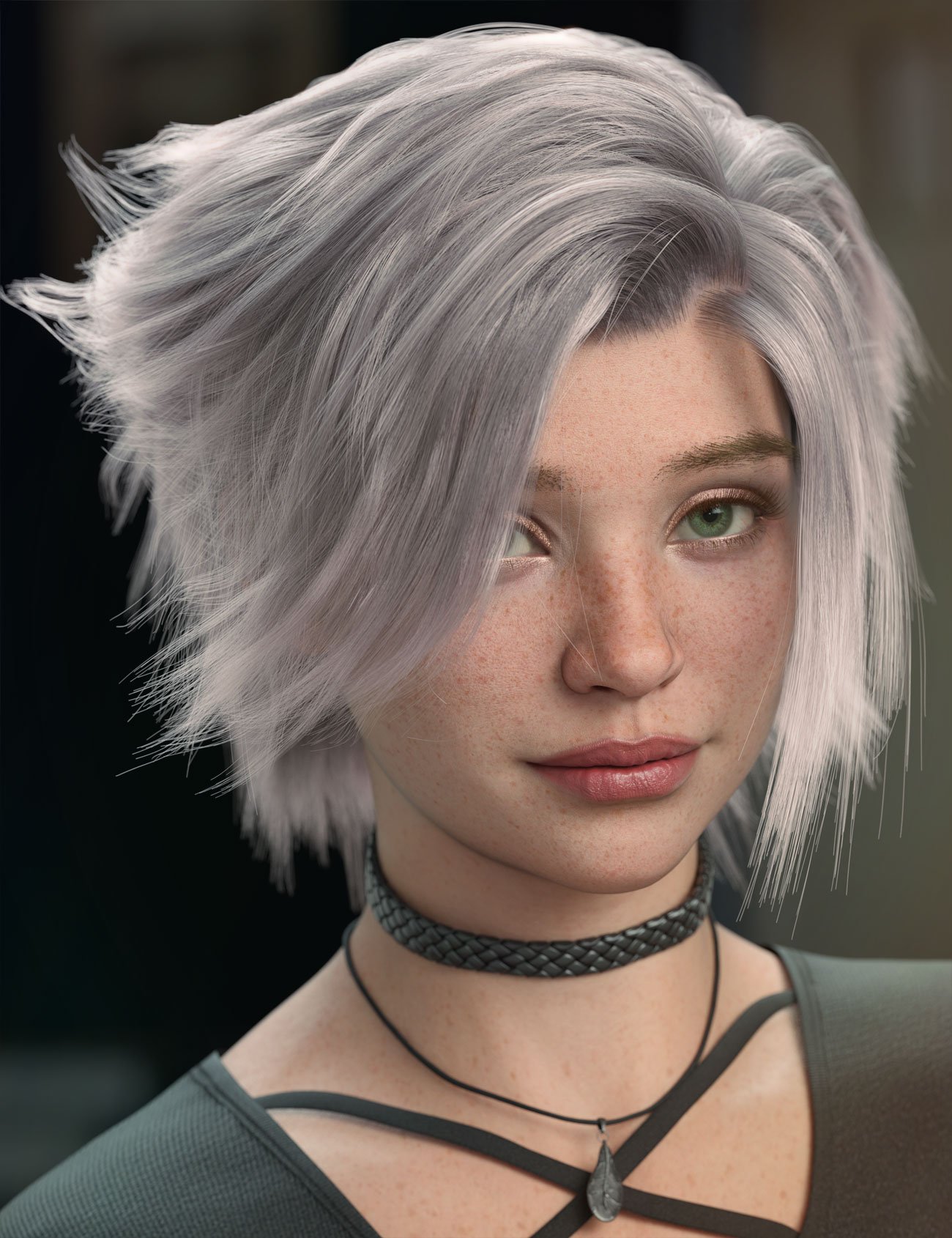 Dforce Kyler Hair For Genesis 9 Daz 3d