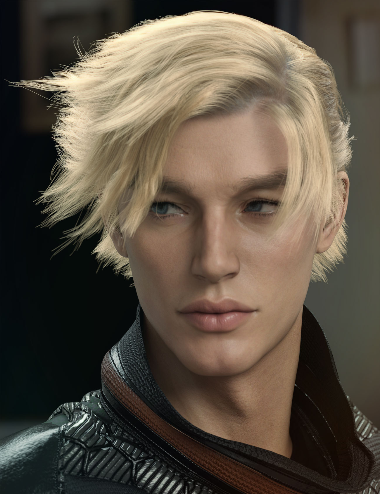 Dforce Kyler Hair For Genesis 9 Daz 3d