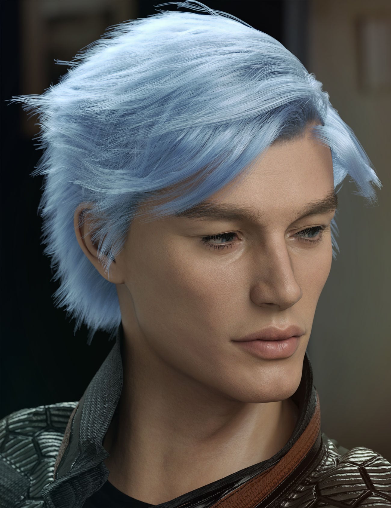 dForce Kyler Hair for Genesis 9 | Daz 3D