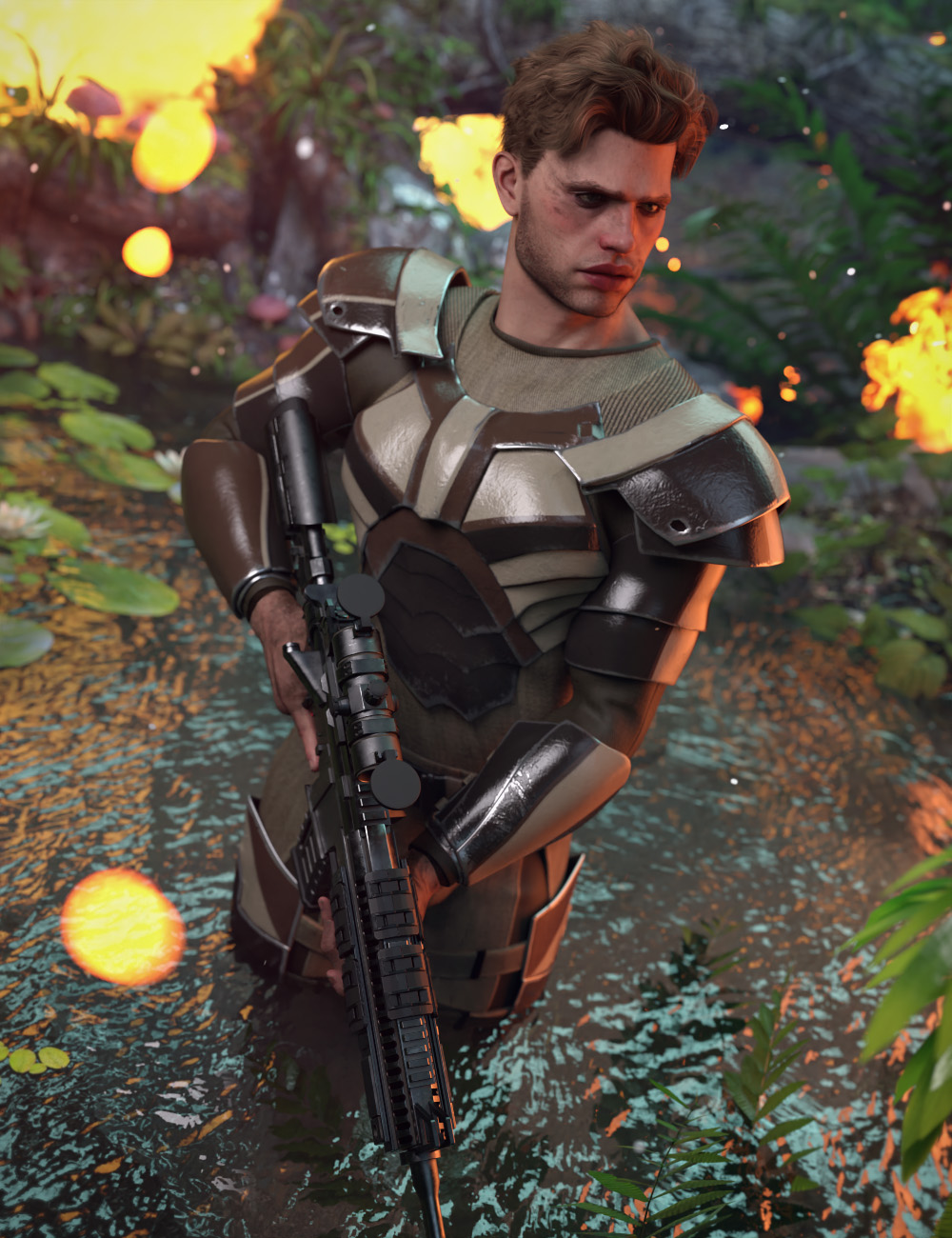 Skeed Racer for Genesis 9 | Daz 3D