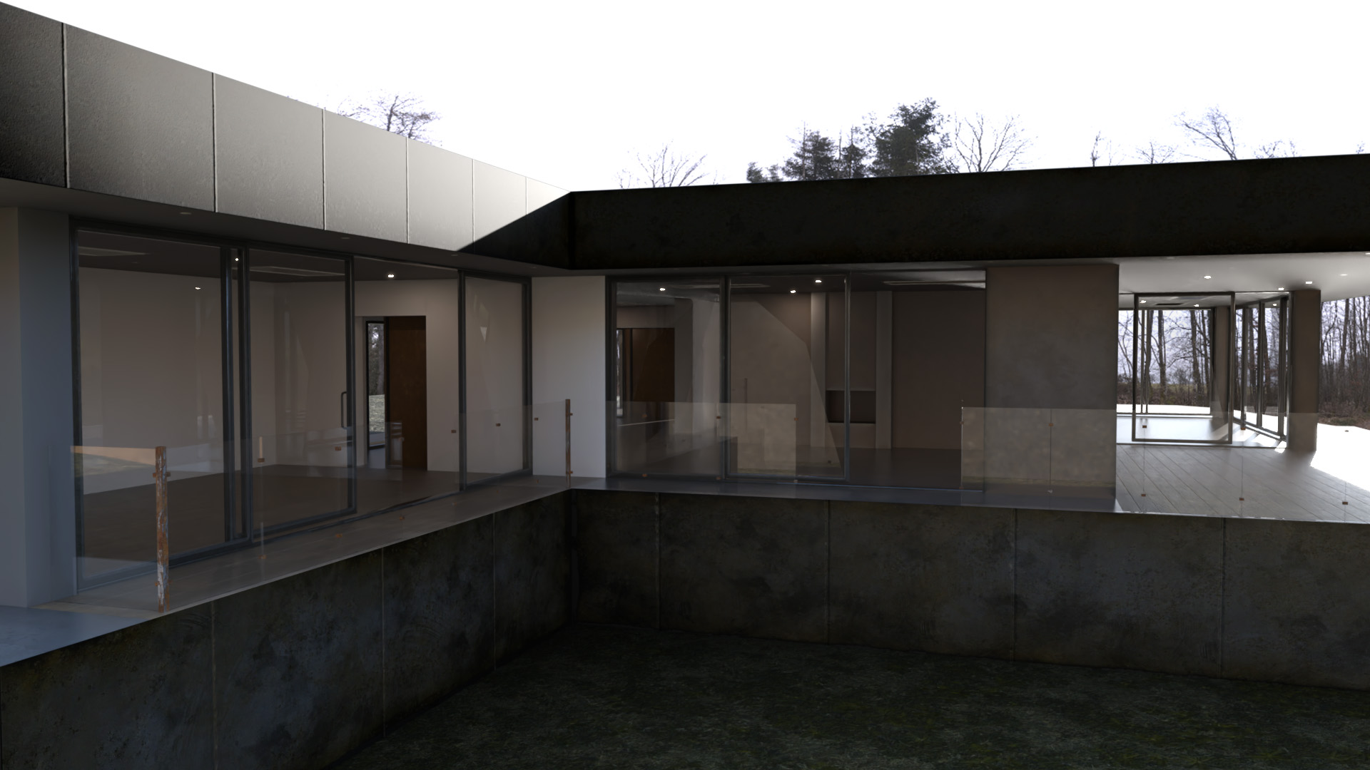 Residential House Builder Abandoned | Daz 3D