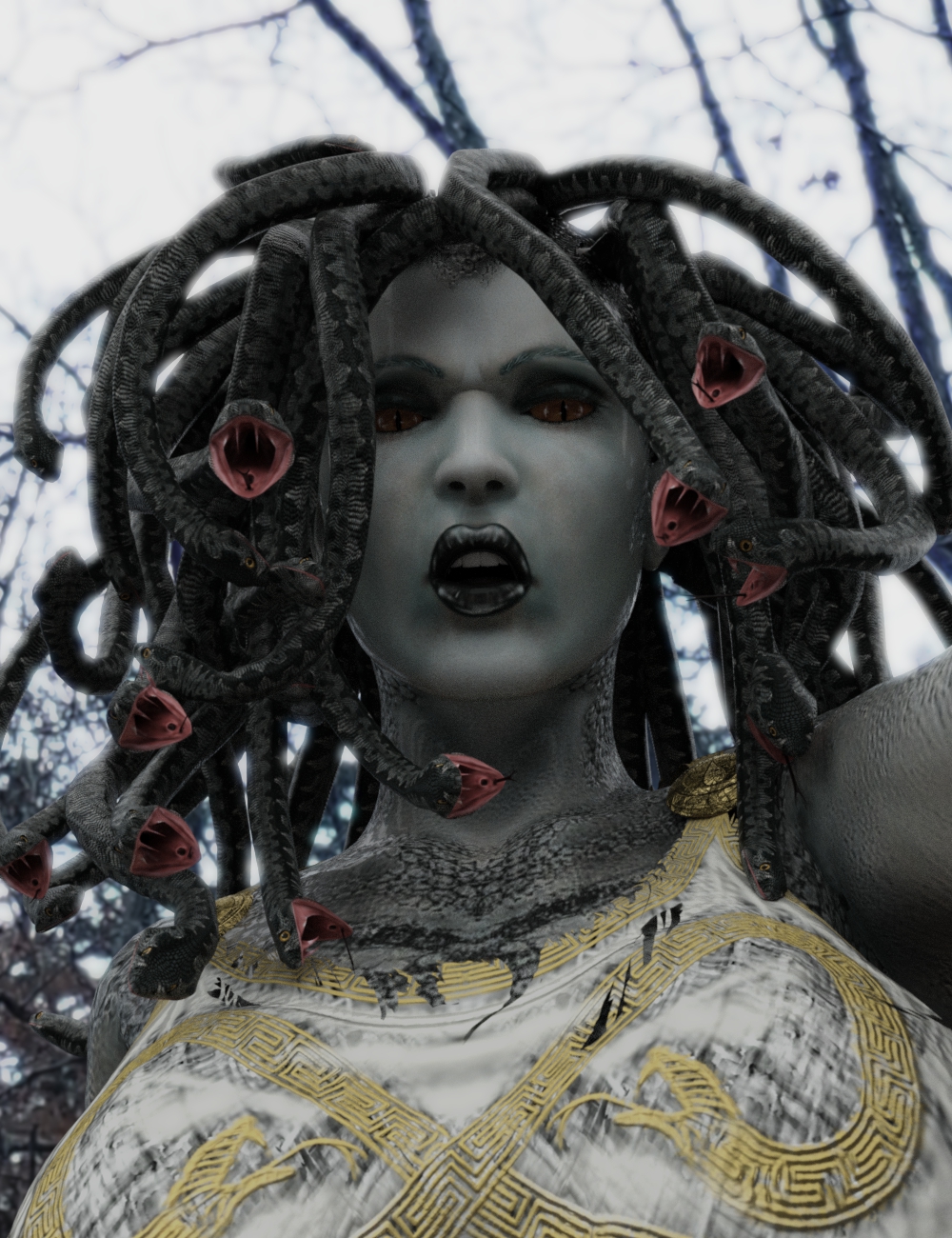 Medusa for V4 | Daz 3D