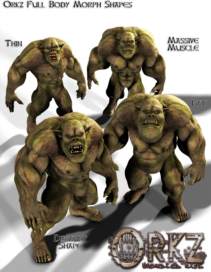 Orkz: Base Figure | Daz 3D