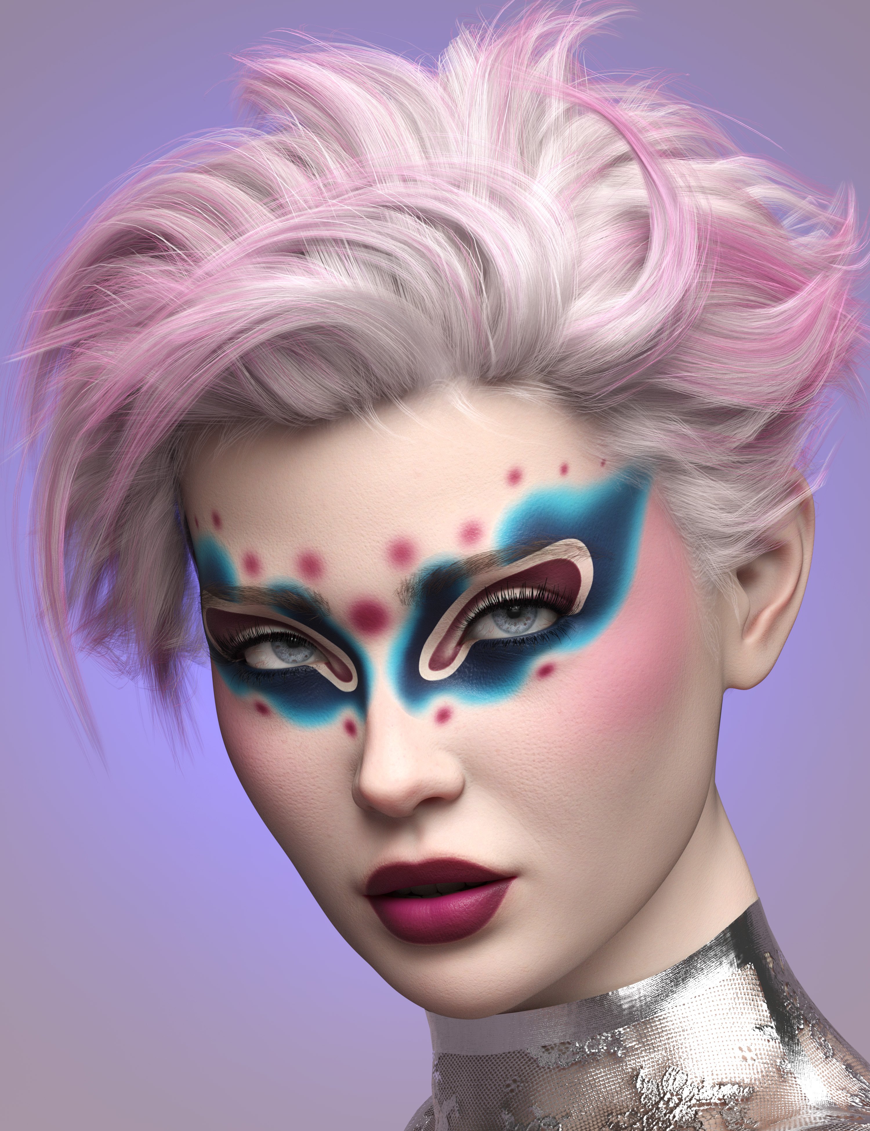 Supernova LIE Makeup for Genesis 9 | Daz 3D