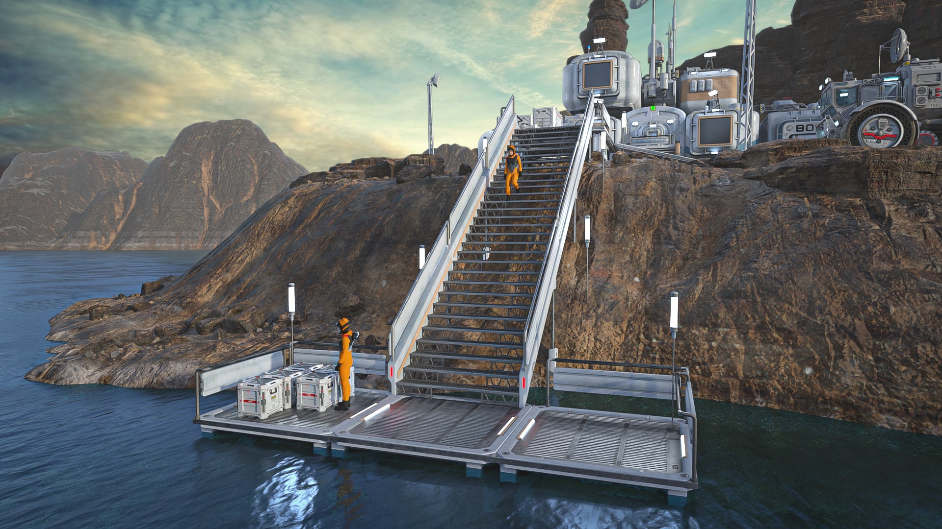 SE Space Base Artemis | Daz 3D
