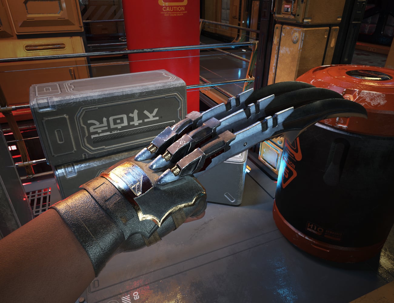 XI Cyberpunk Weapons Set ⋆ Freebies Daz 3D