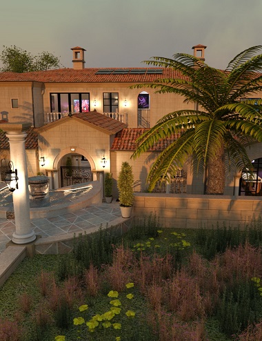 PW Italian Villa | Daz 3D
