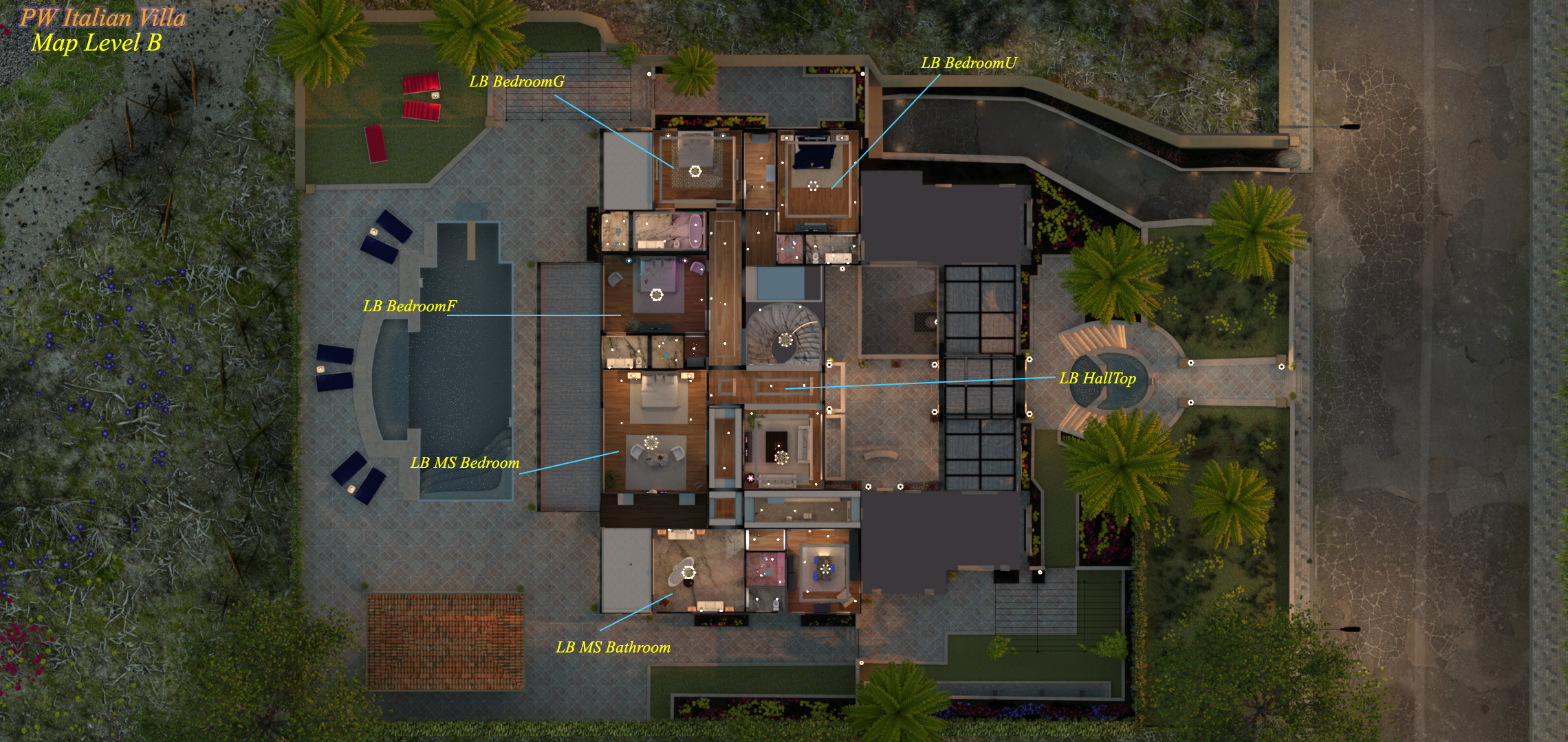PW Italian Villa | Daz 3D