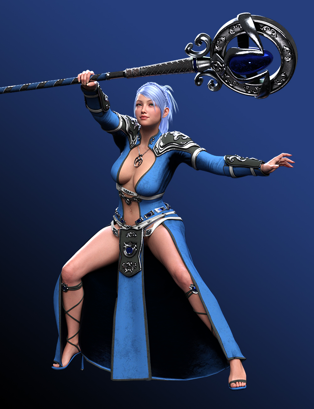 Battle Mage Bundle for Genesis 8, 8.1 and 9 Females | Daz 3D