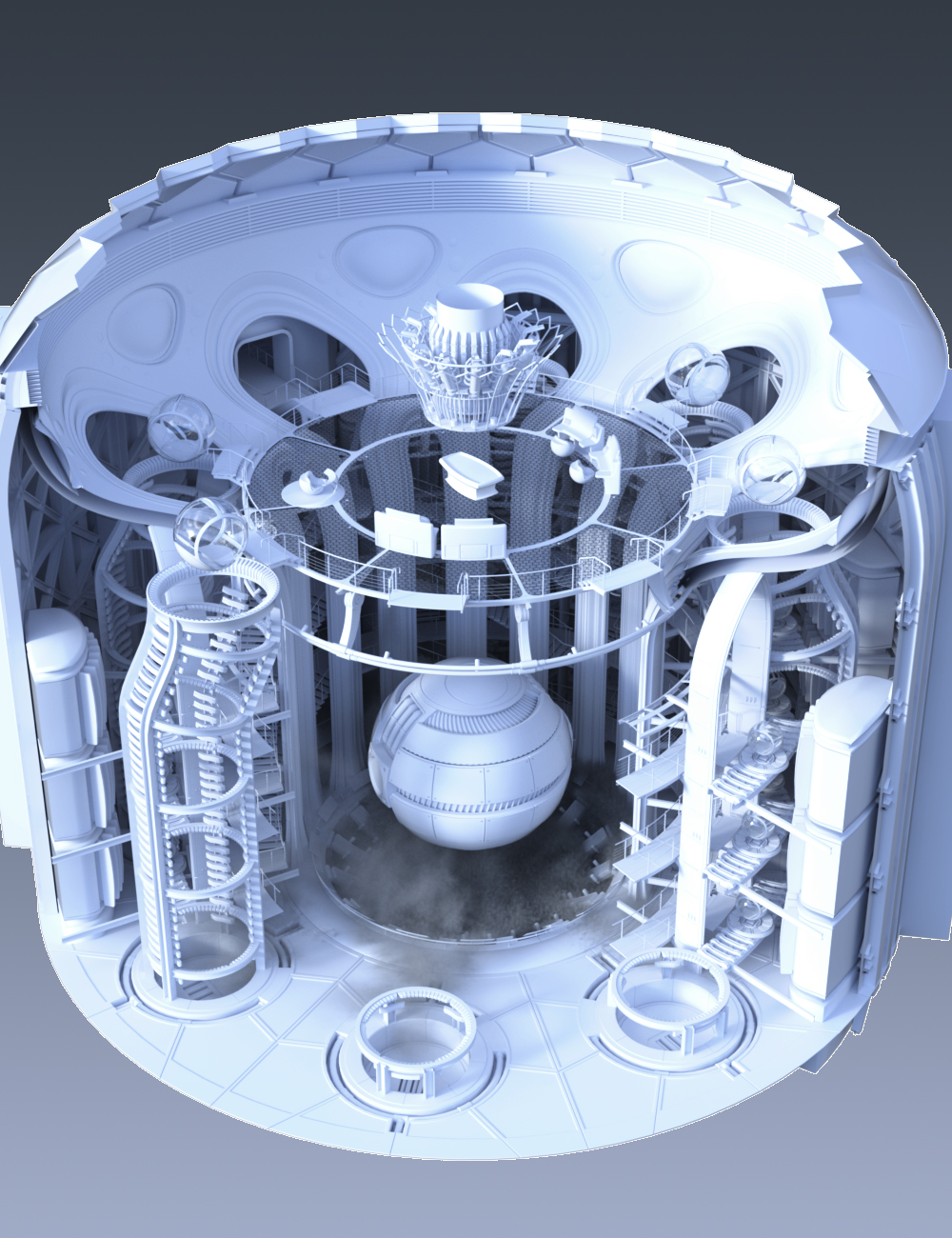 Starliner - Alien Bioscience Lab | Daz 3D