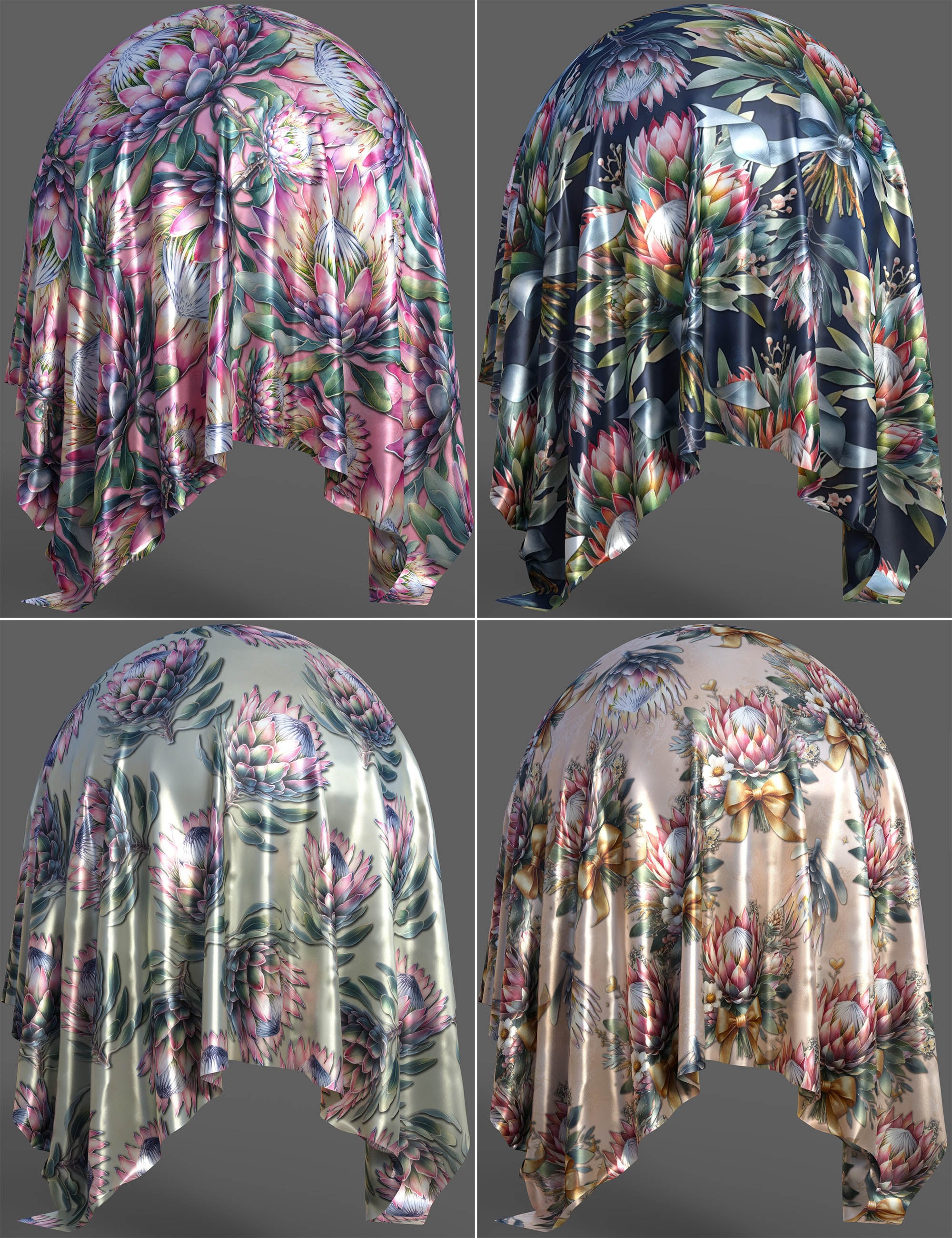 Protea Fabric Iray Shaders - MR | Daz 3D