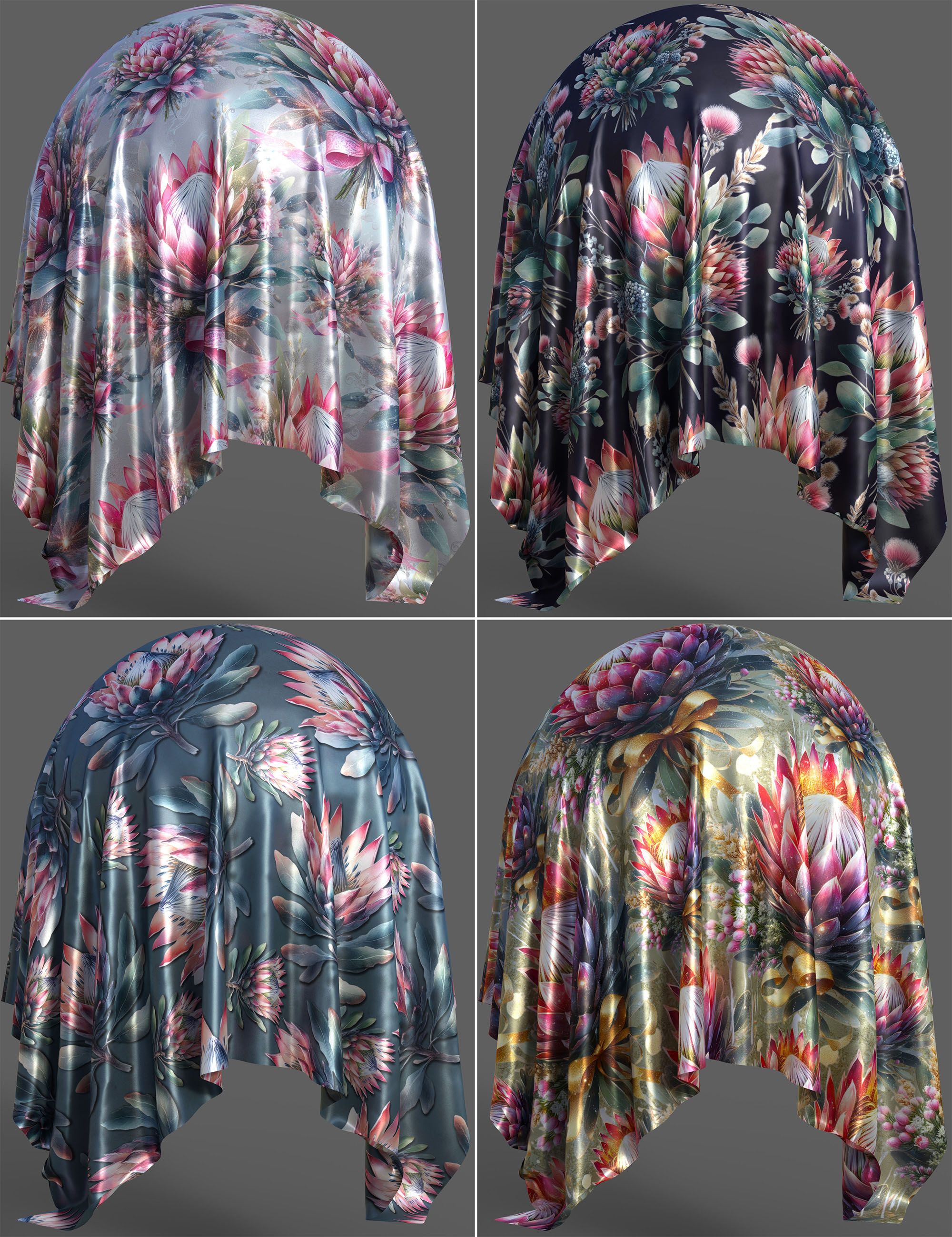 Protea Fabric Iray Shaders - MR | Daz 3D