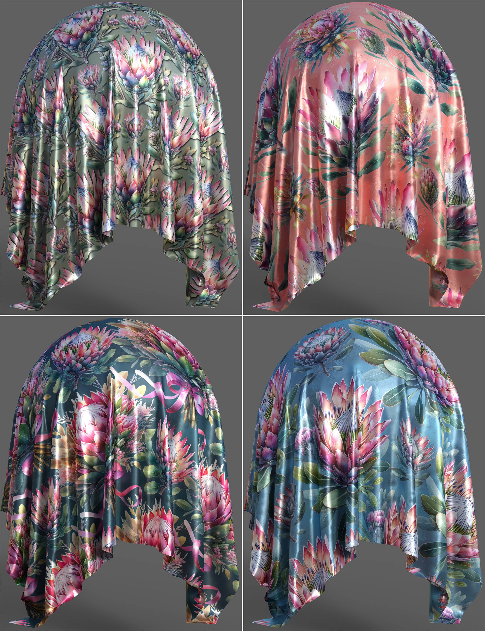 Protea Fabric Iray Shaders - MR | Daz 3D