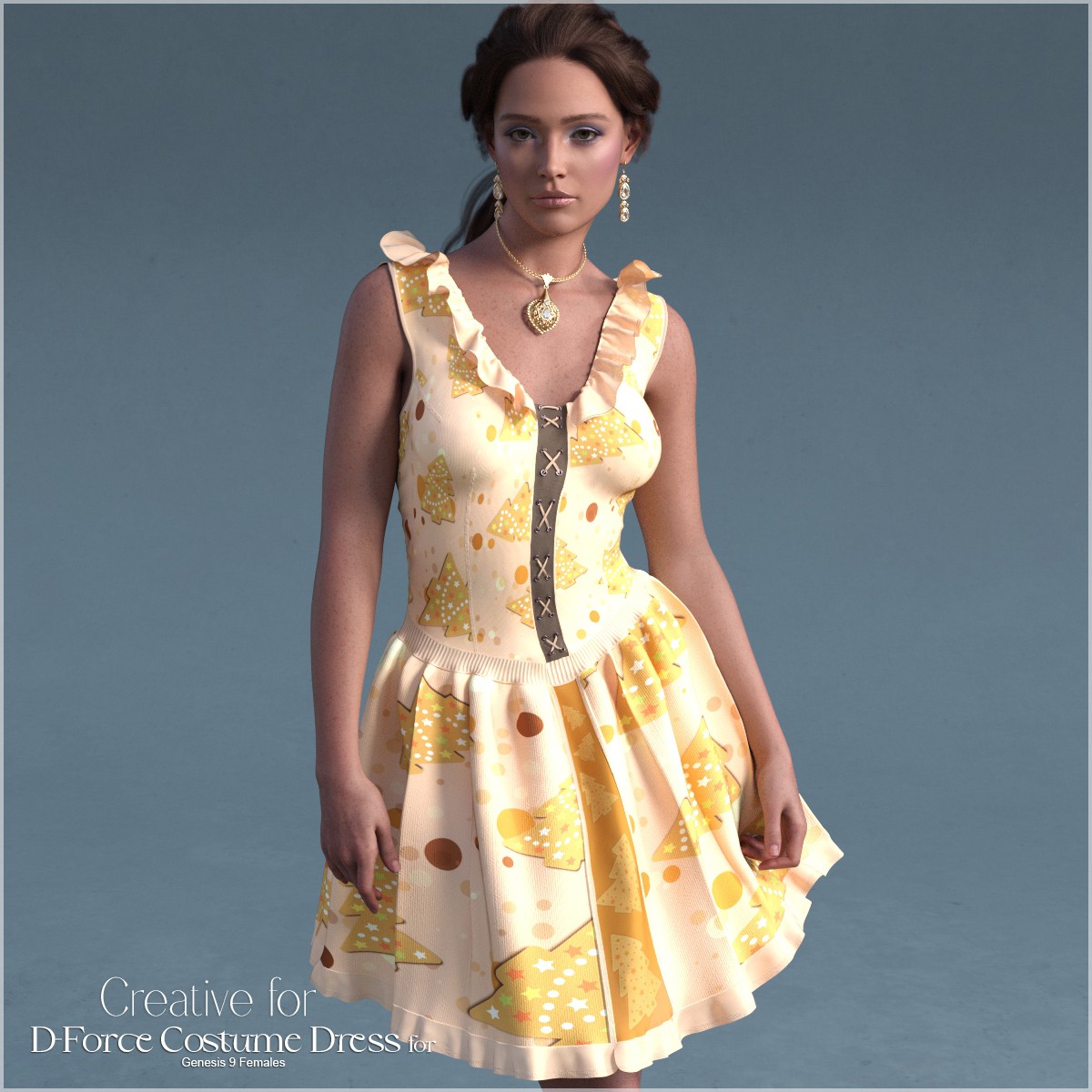 Creative for G9 Costume Dress | Daz 3D