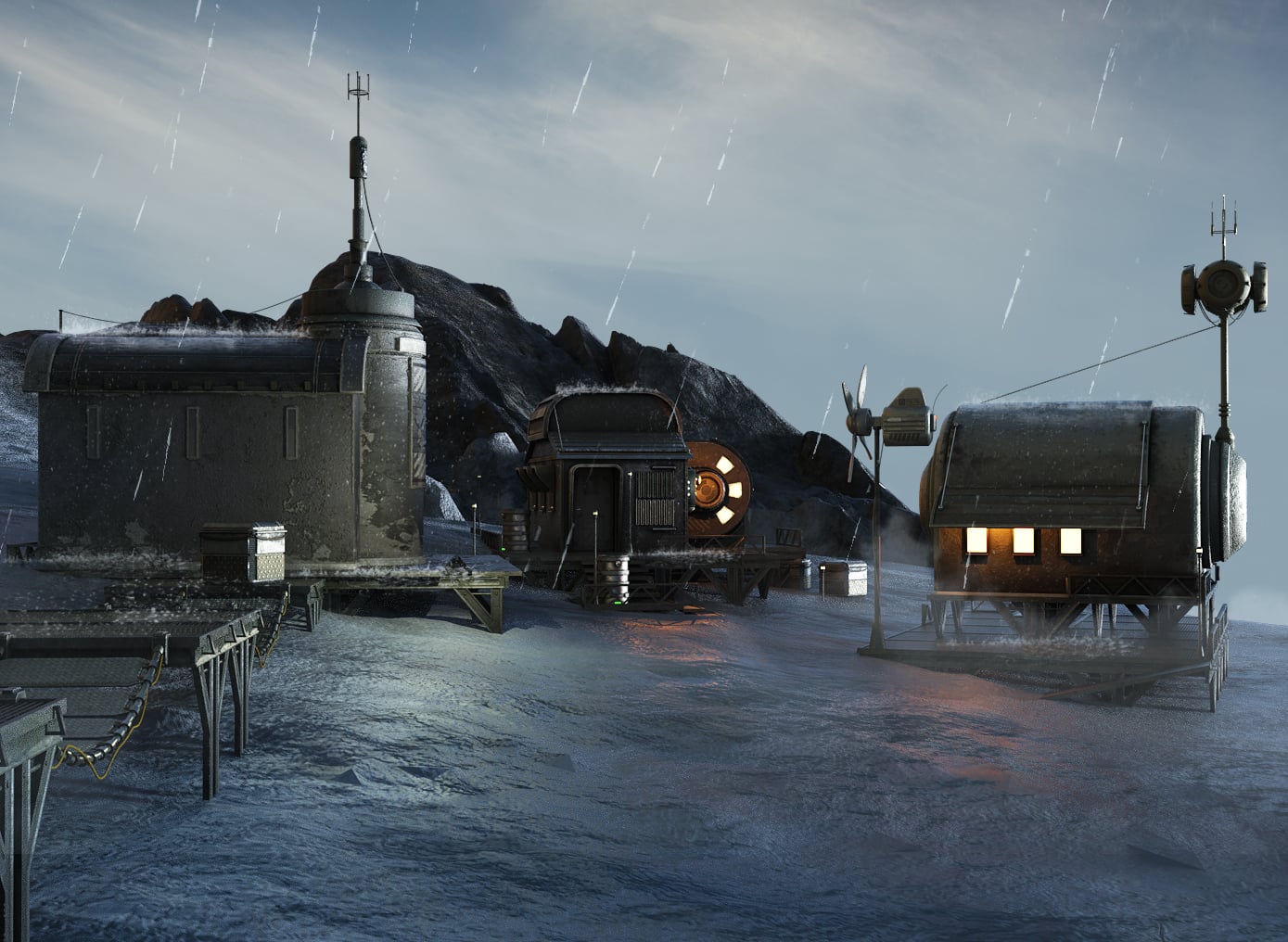 Outpost Alpha | Daz 3D