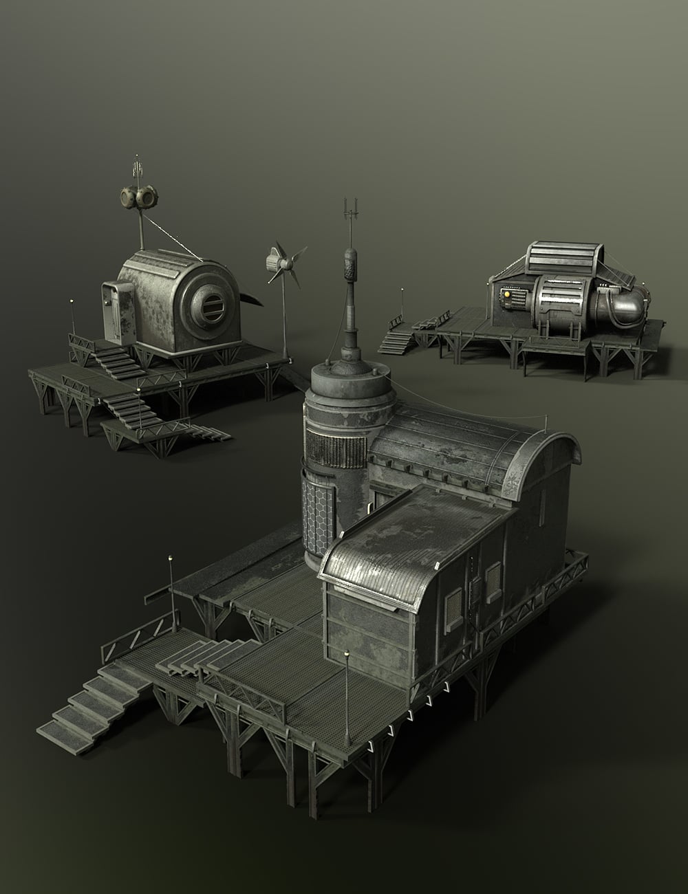 Outpost Alpha | Daz 3D
