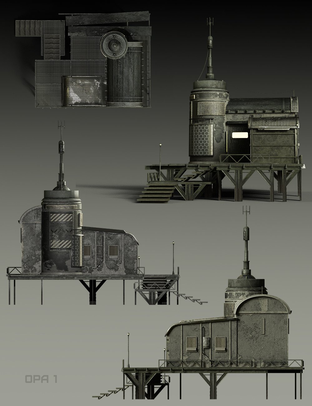 Outpost Alpha | Daz 3D