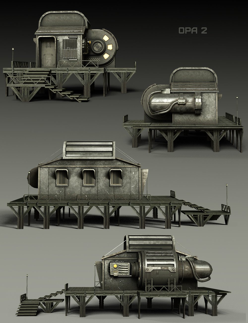 Outpost Alpha | Daz 3D