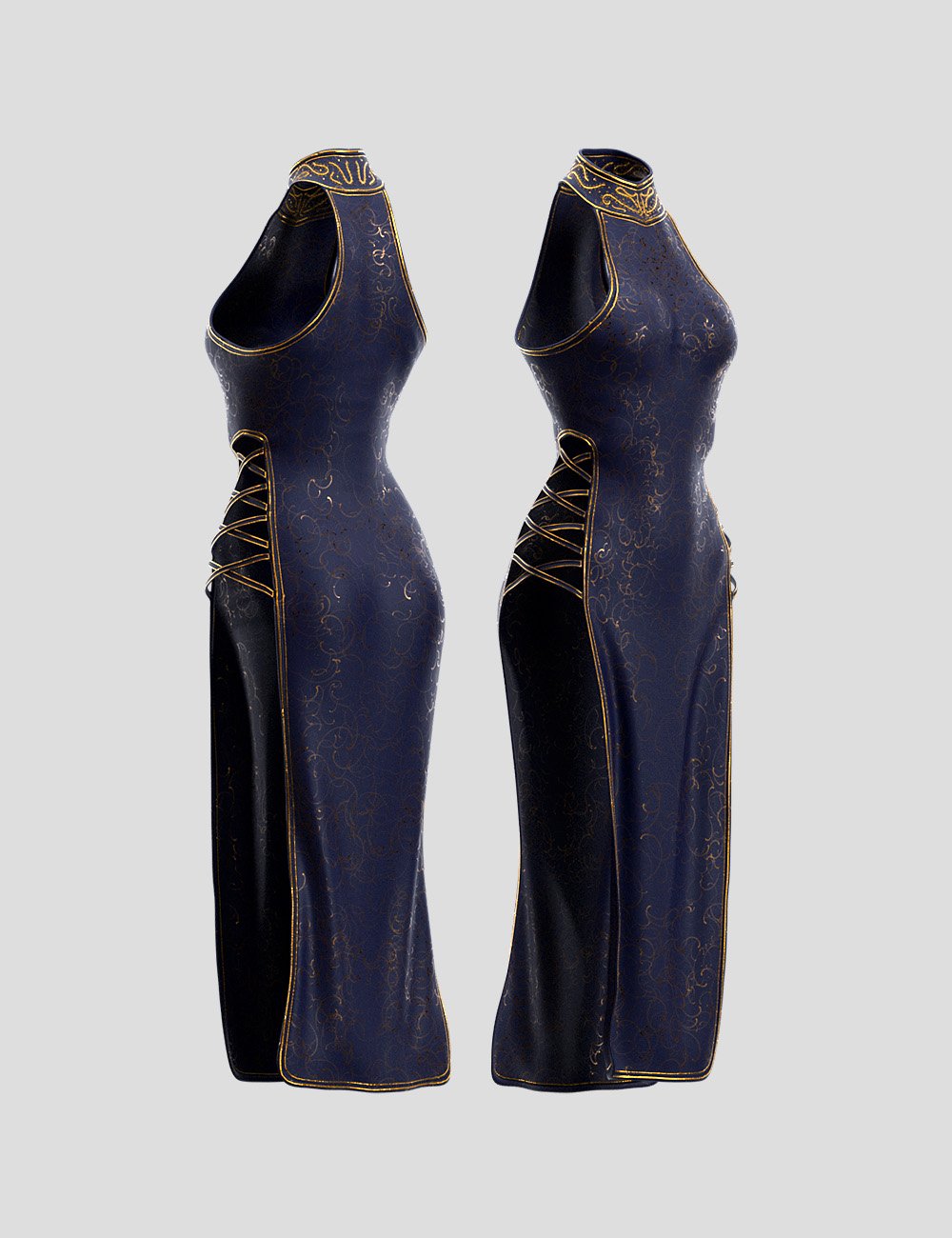 dForce Smolder Dress Textures ⋆ Freebies Daz 3D