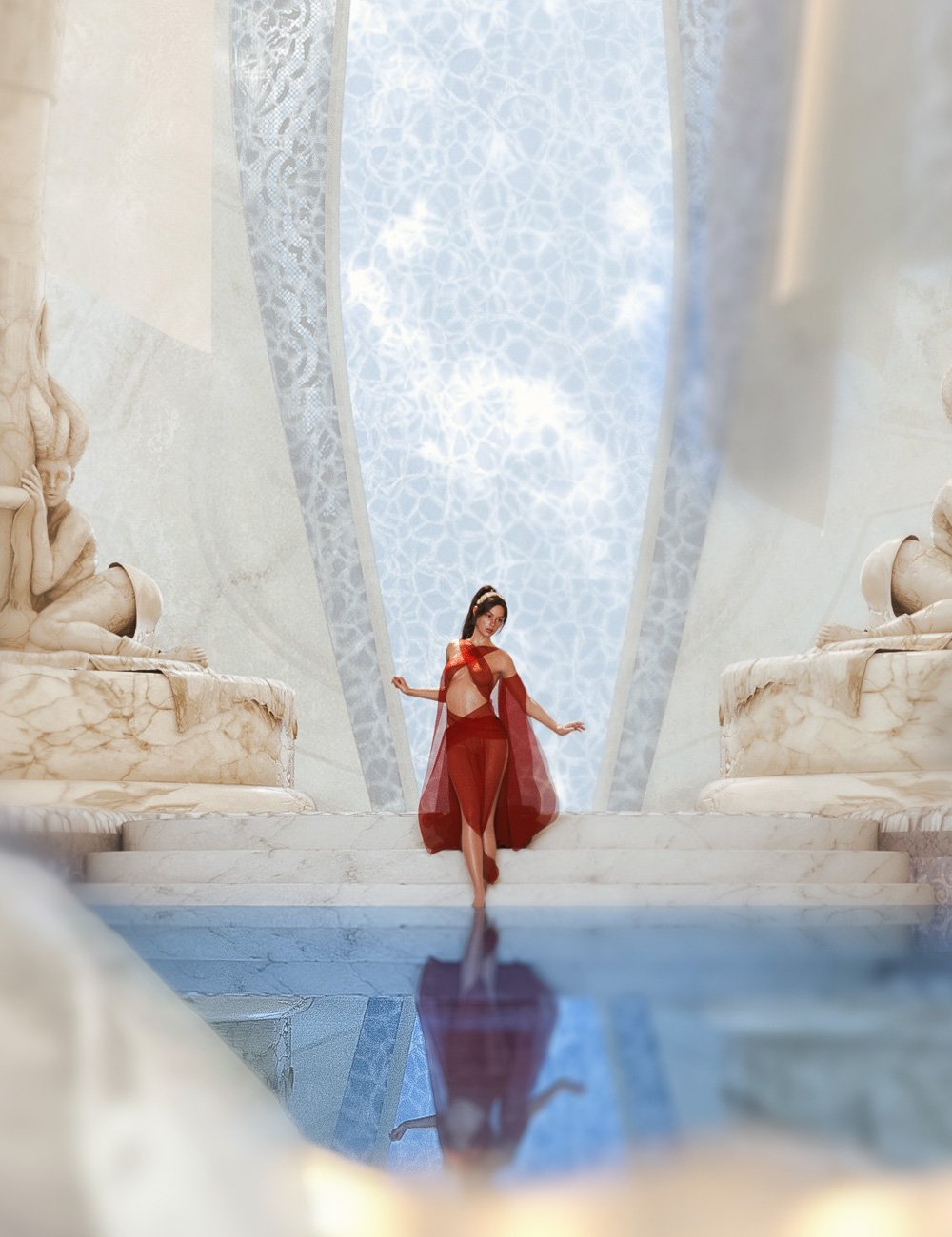 Empyrean Dress for Genesis 9 | Daz 3D