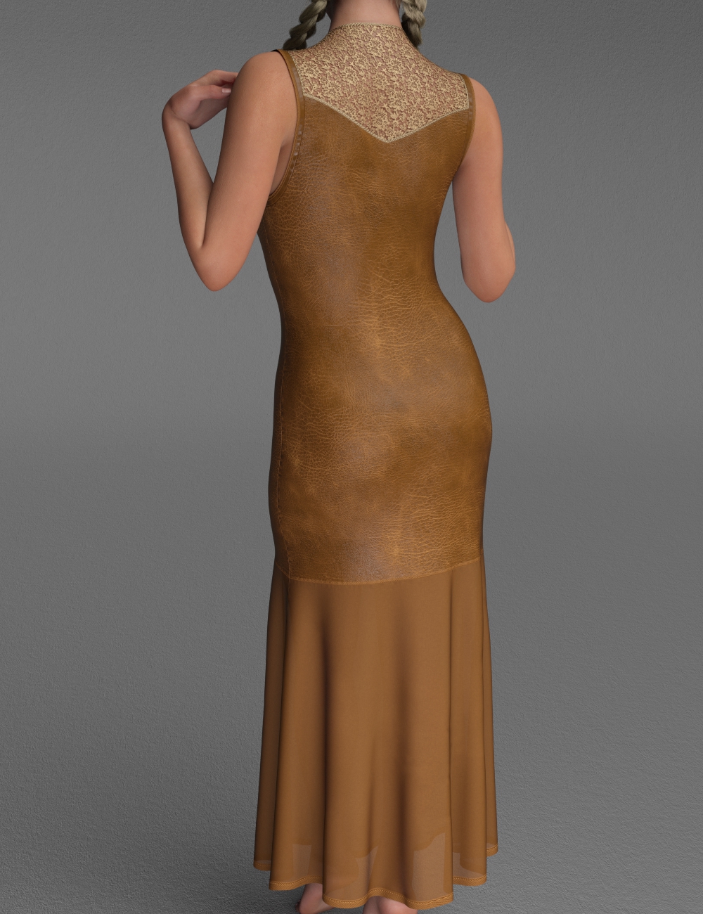 A97 dForce Amber Dress for Genesis 9 | Daz 3D