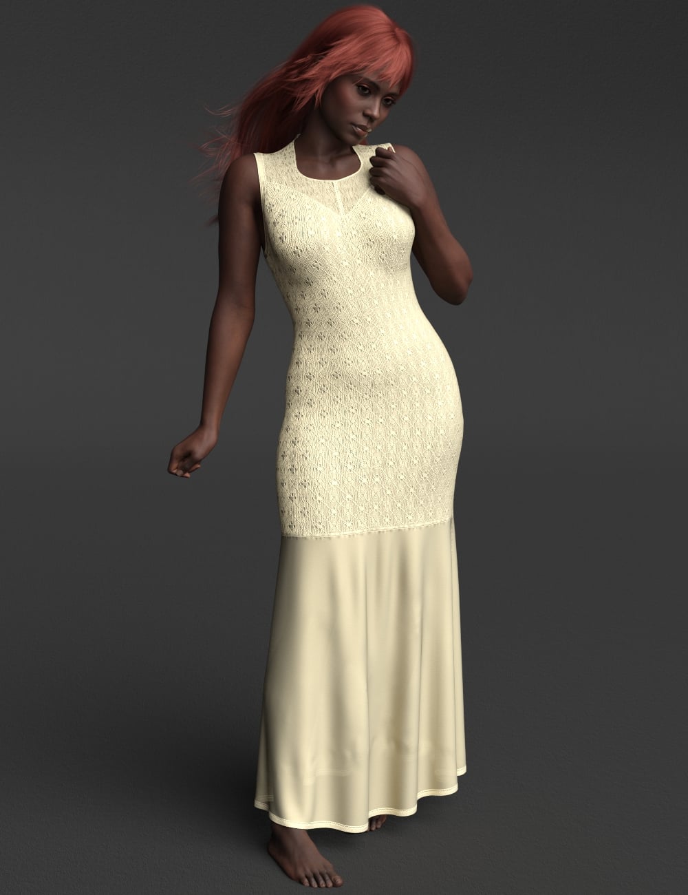 A97 dForce Amber Dress for Genesis 9 | Daz 3D
