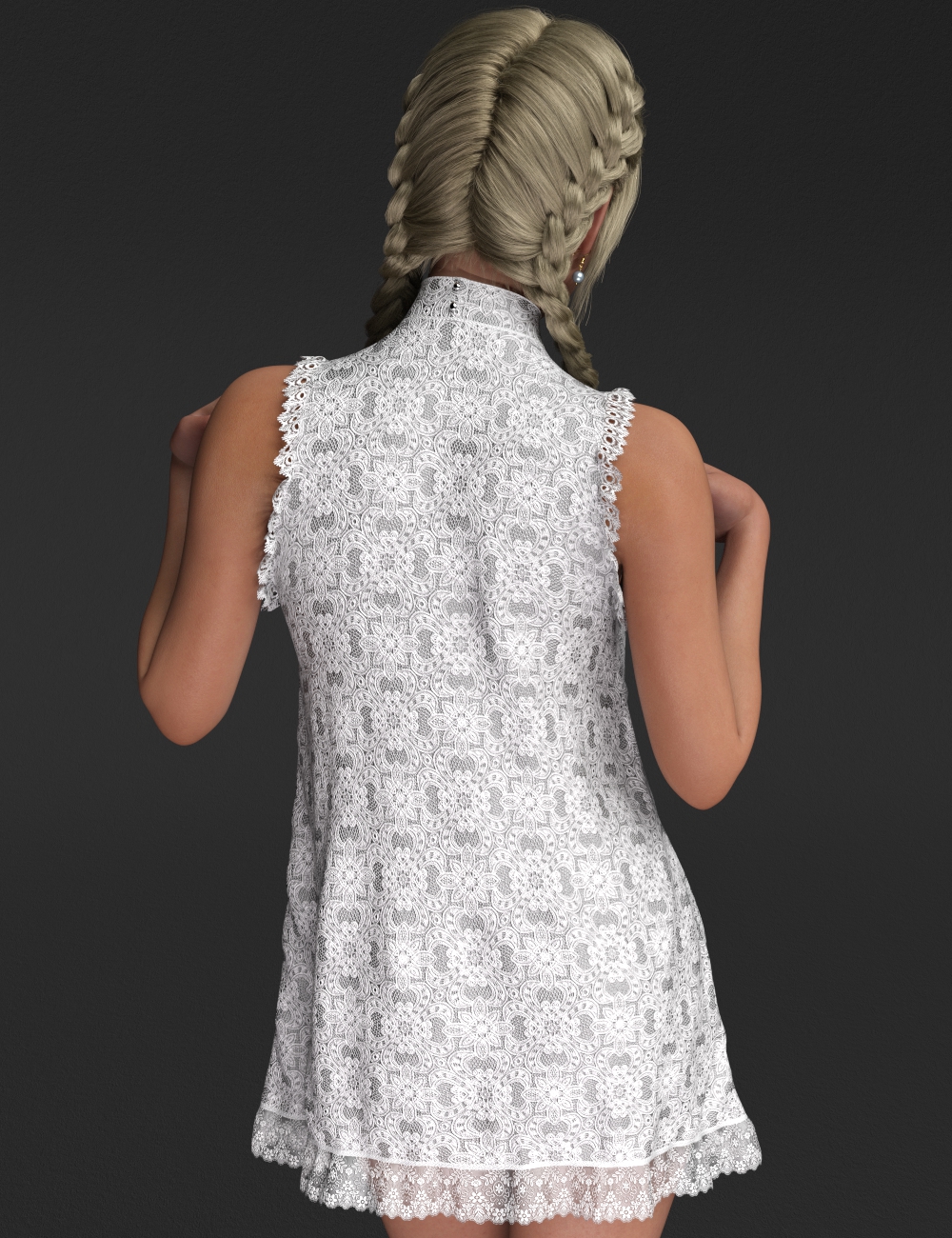 A97 dForce Emma Dress for Genesis 8 and 9 Females | Daz 3D