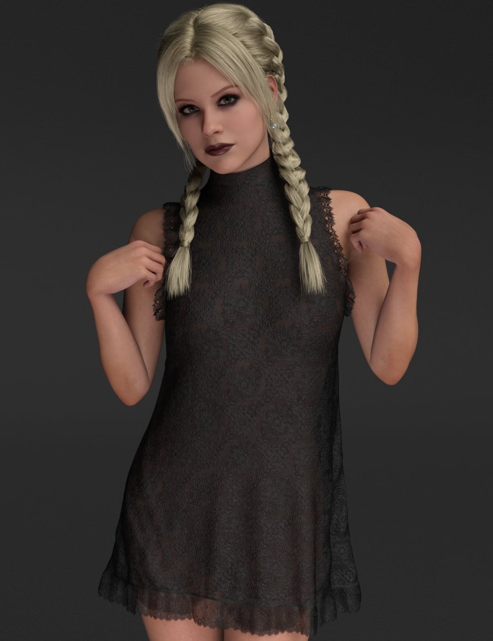 A97 dForce Emma Dress for Genesis 8 and 9 Females | Daz 3D